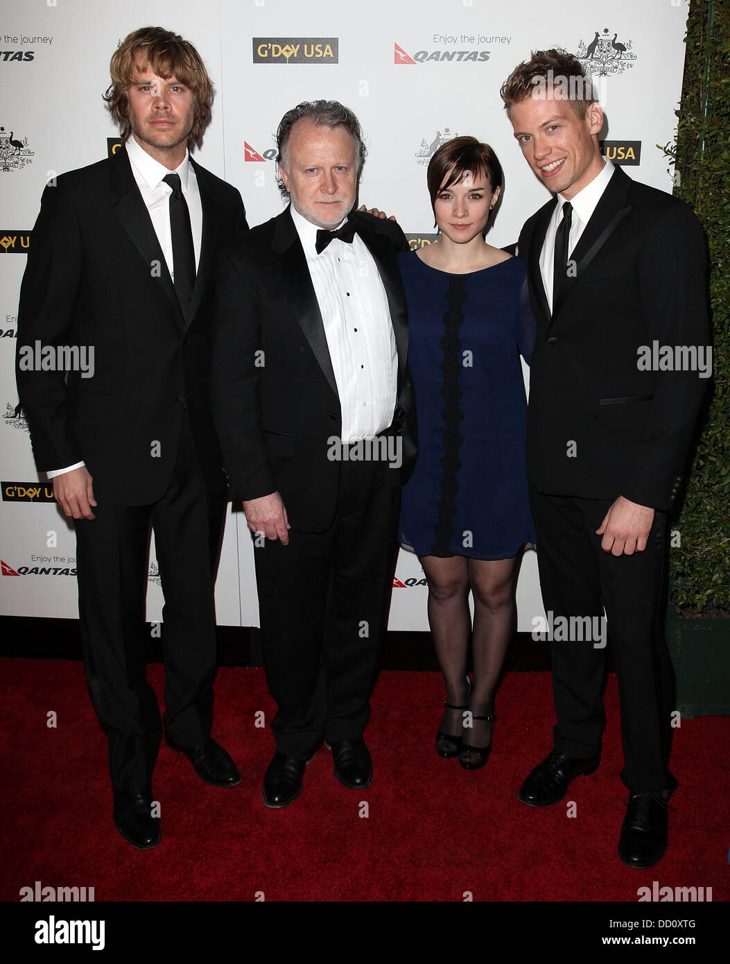 Eric Christian Olsen, Shane Brennan, RenZe Felice Smith and Barrett Foa ...