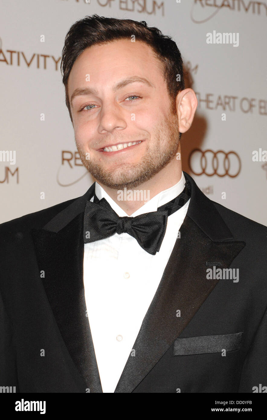 Jonathan Sadowski 2012 Art of Elysium Heaven Gala at Union Station ...