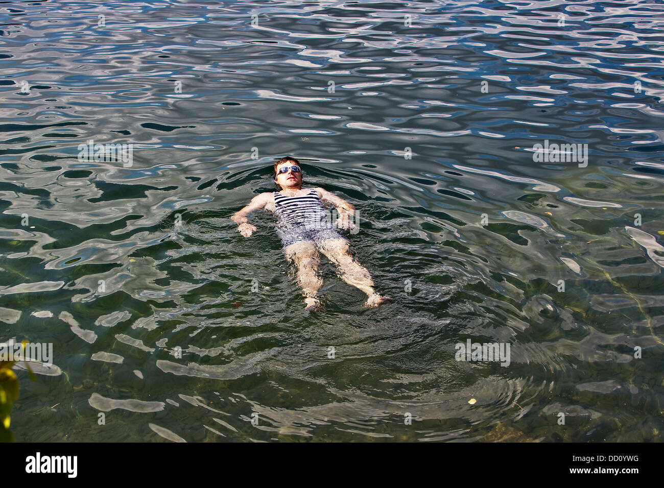 people. swimming, water, afloat, submerged, quarry, railway, corridor ...