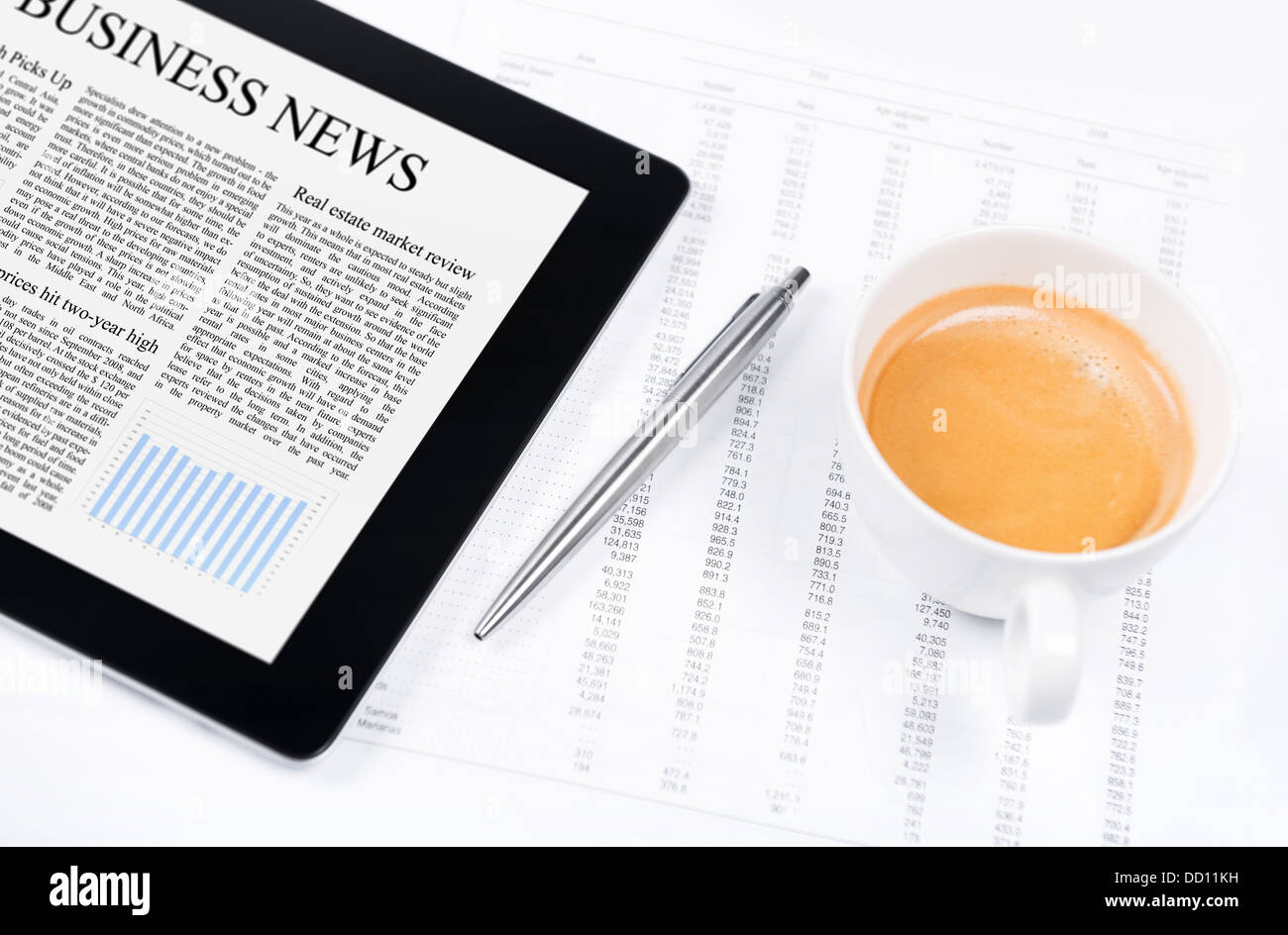 Daily business review hi-res stock photography and images - Alamy