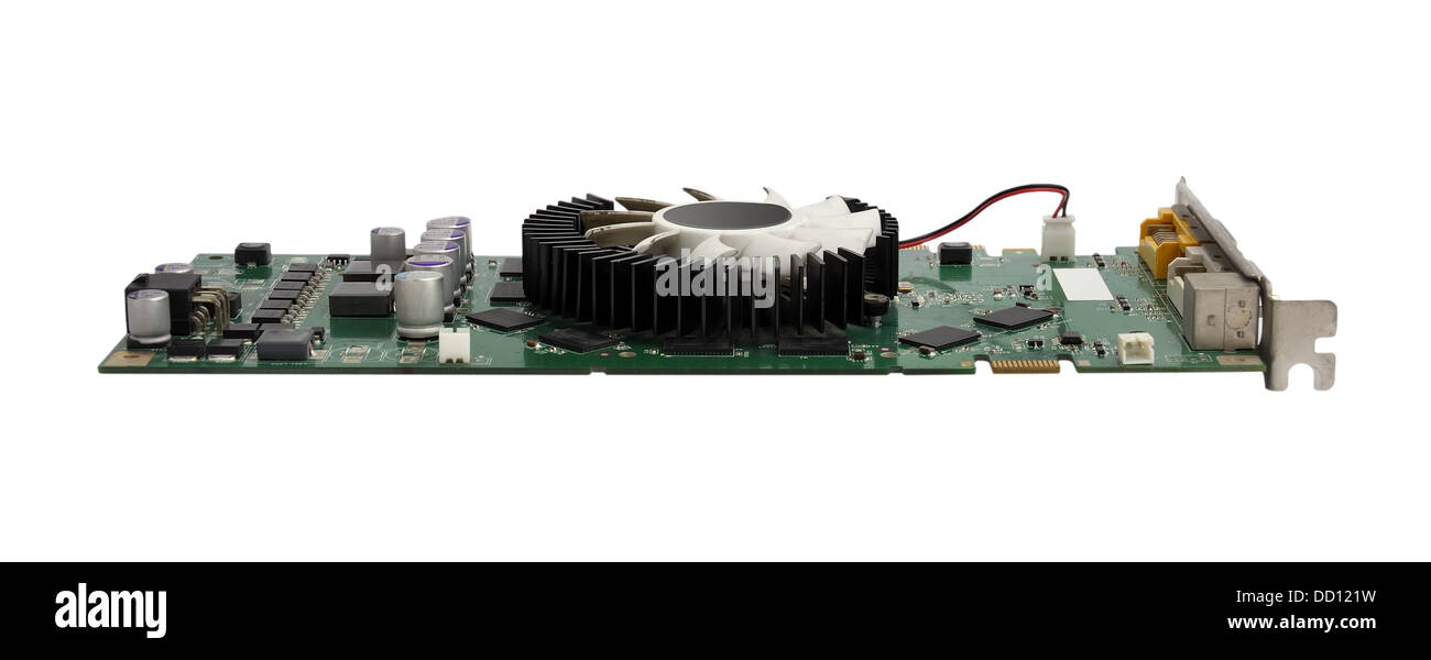 Computer graphic card Stock Photo - Alamy