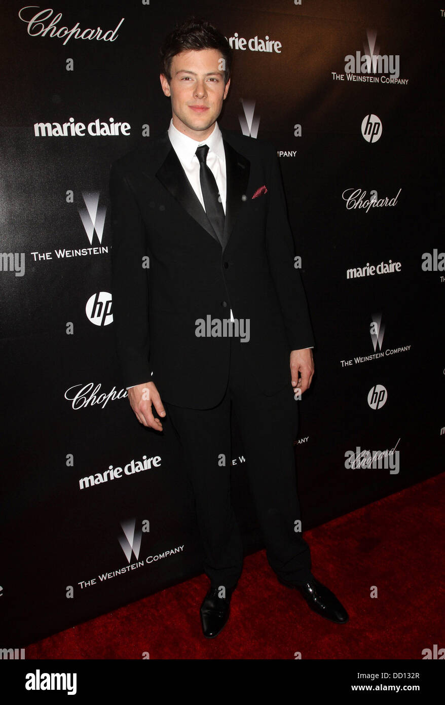 Cory Monteith The Weinstein Company 2012 Golden Globe After Party held ...