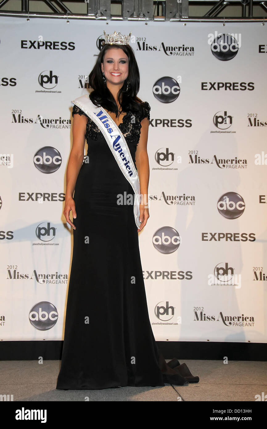 Laura Kaeppeler Miss America Pageant Winner News Conference at Planet ...