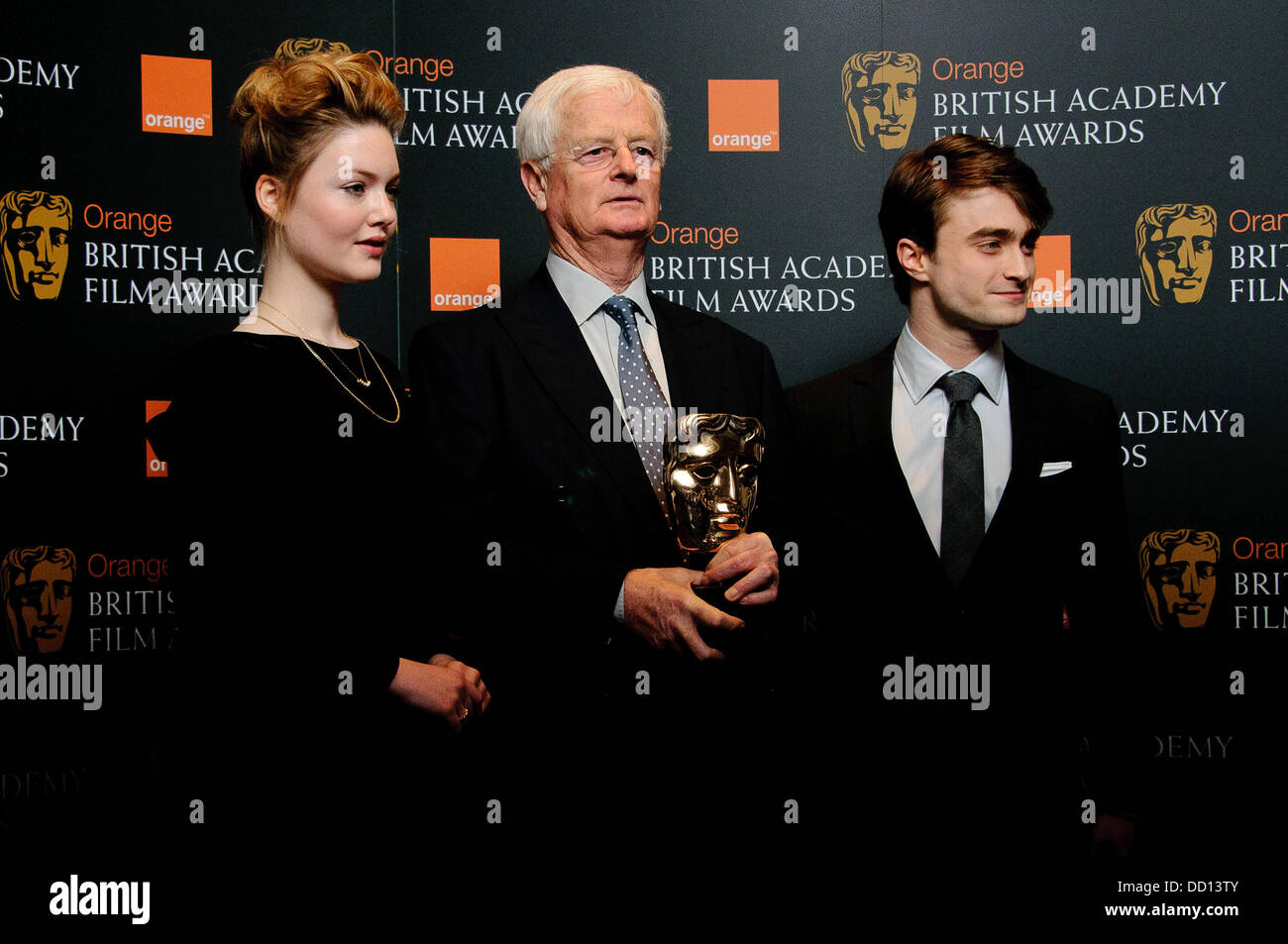 Holliday Grainger, Tim Corrie and Daniel Radcliffe 2012 Orange British ...