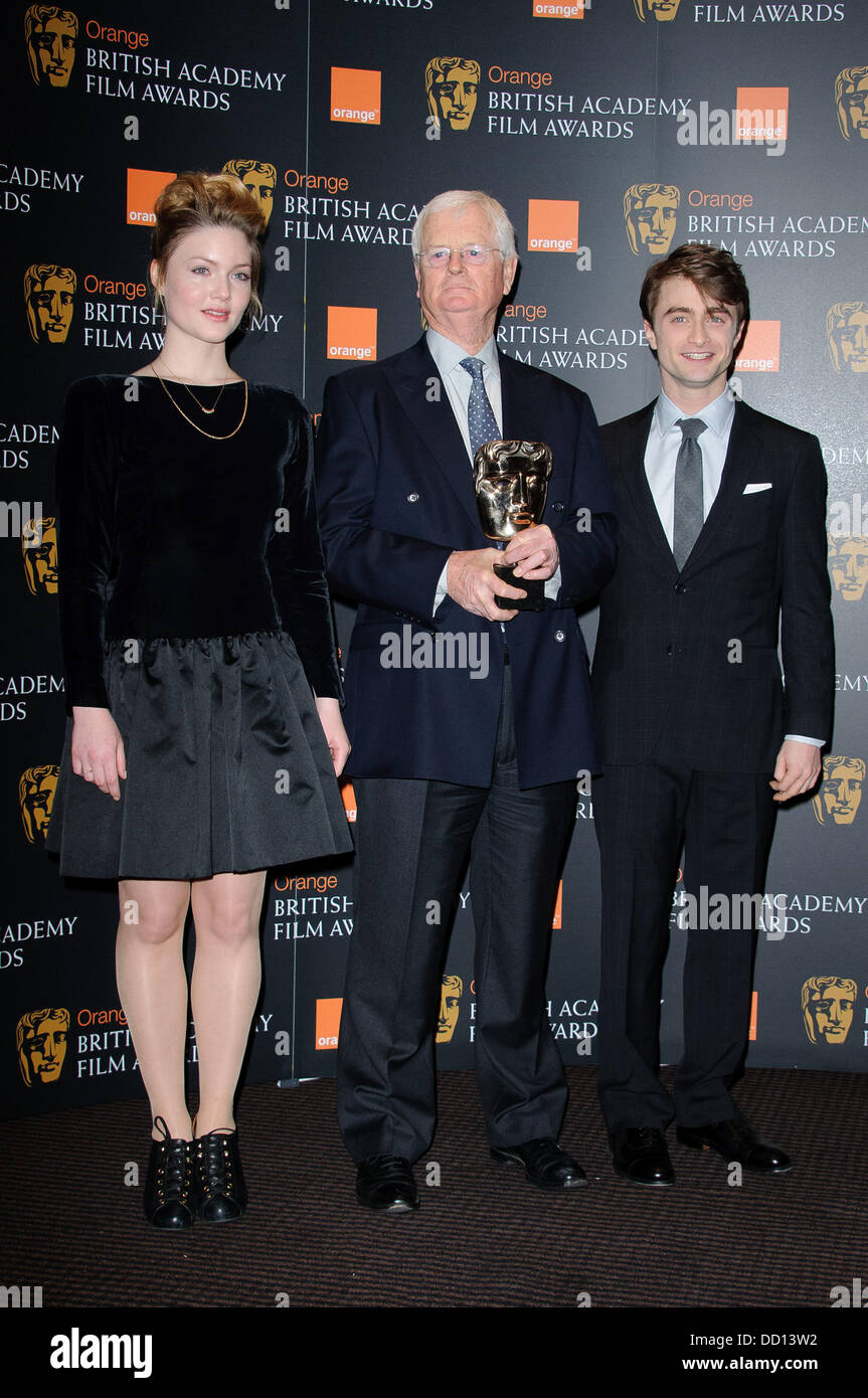 Holliday Grainger, Tim Corrie and Daniel Radcliffe 2012 Orange British ...