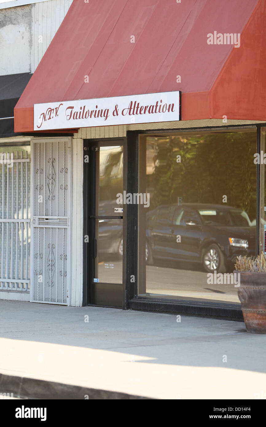 General view of NTV Tailoring and Altering shop Los Angeles, California ...