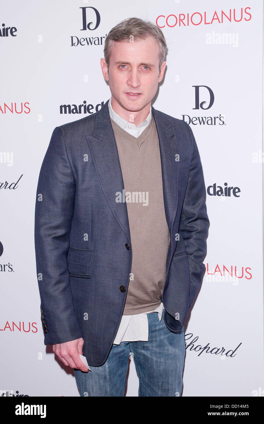Dan Abrams, at the New York premiere of 'Coriolanus' shown at the Paris ...