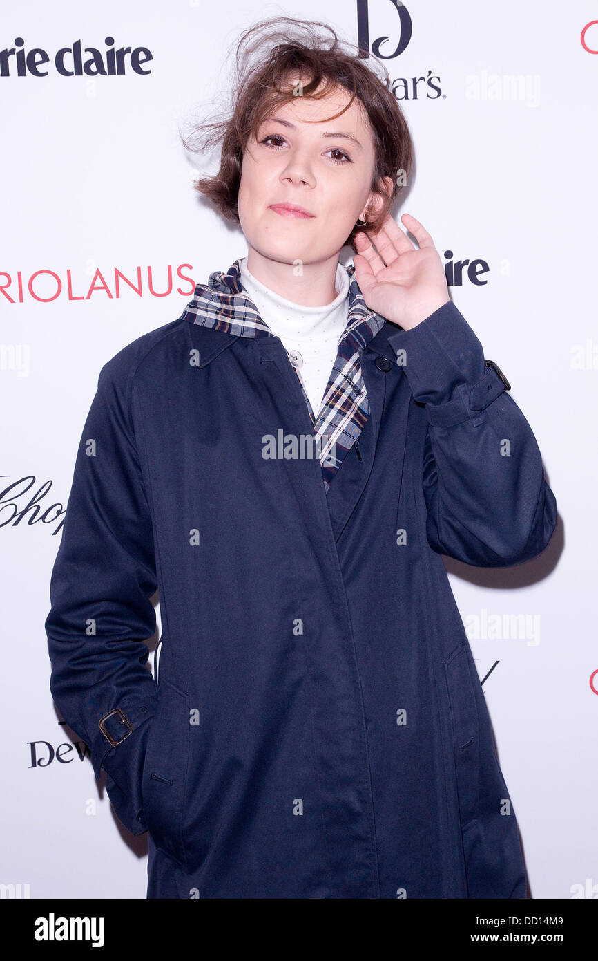 Alice St. Clair, at the New York premiere of 'Coriolanus' shown at the ...