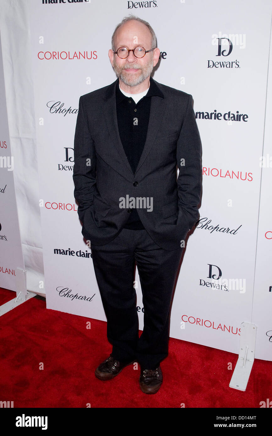 Bob Balaban, at the New York premiere of 'Coriolanus' shown at the ...