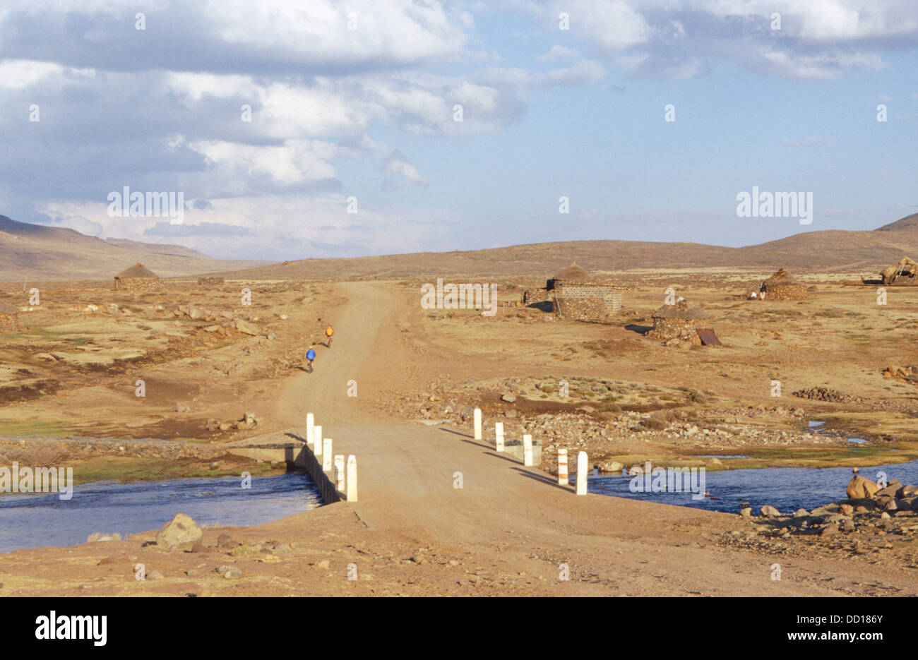 Bridge in Lesotho Stock Photo - Alamy