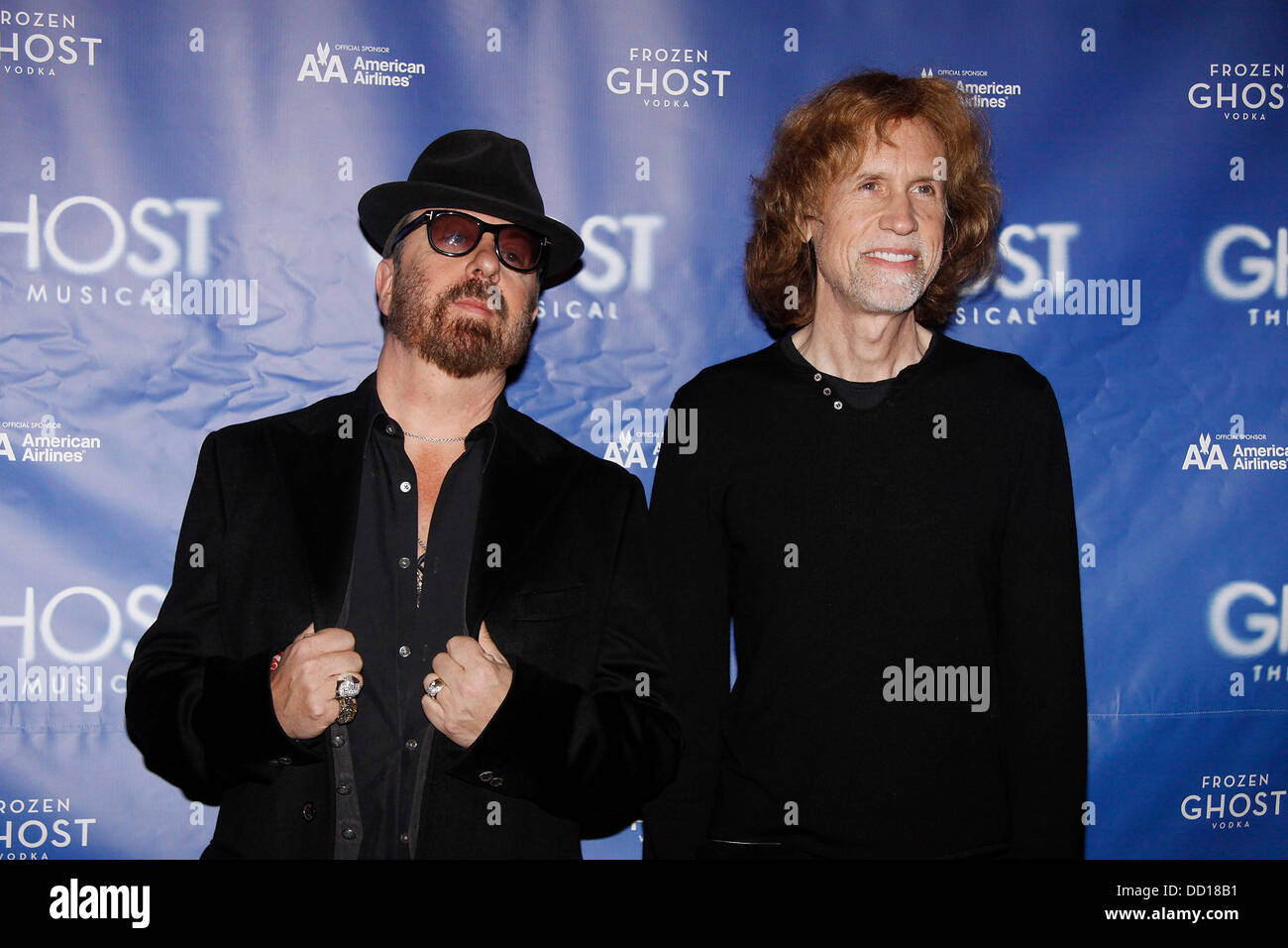 Dave Stewart and Glen Ballard attending a meet and greet with the cast ...