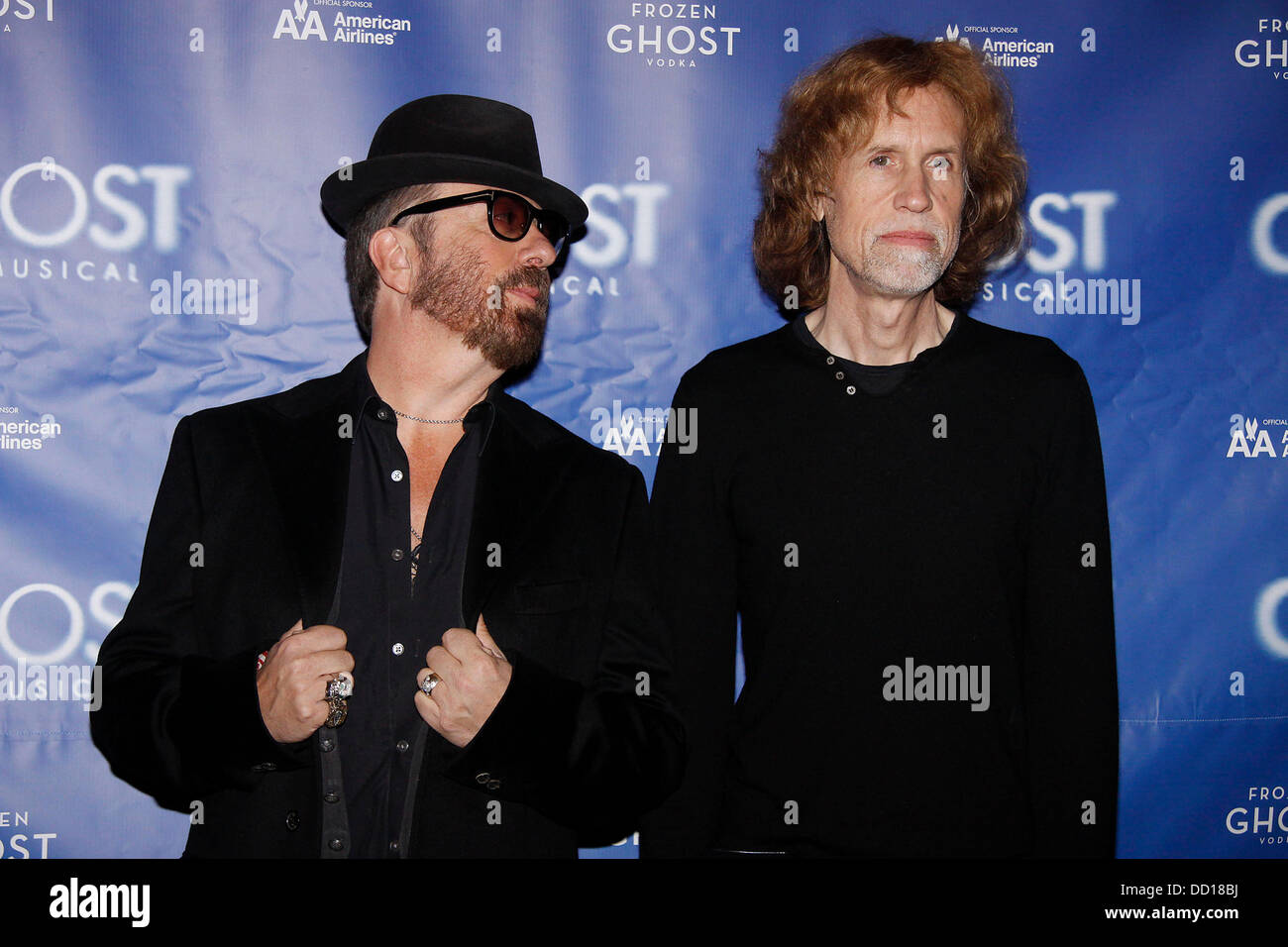 Dave Stewart and Glen Ballard attending a meet and greet with the cast ...