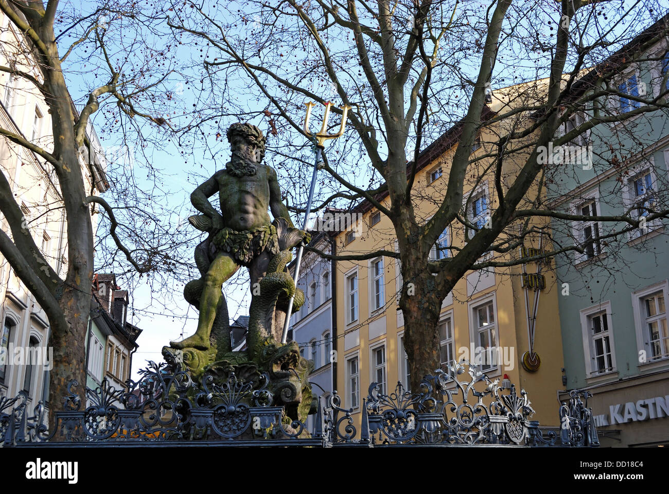 Statue Of God Of The Sea High Resolution Stock Photography and Images ...