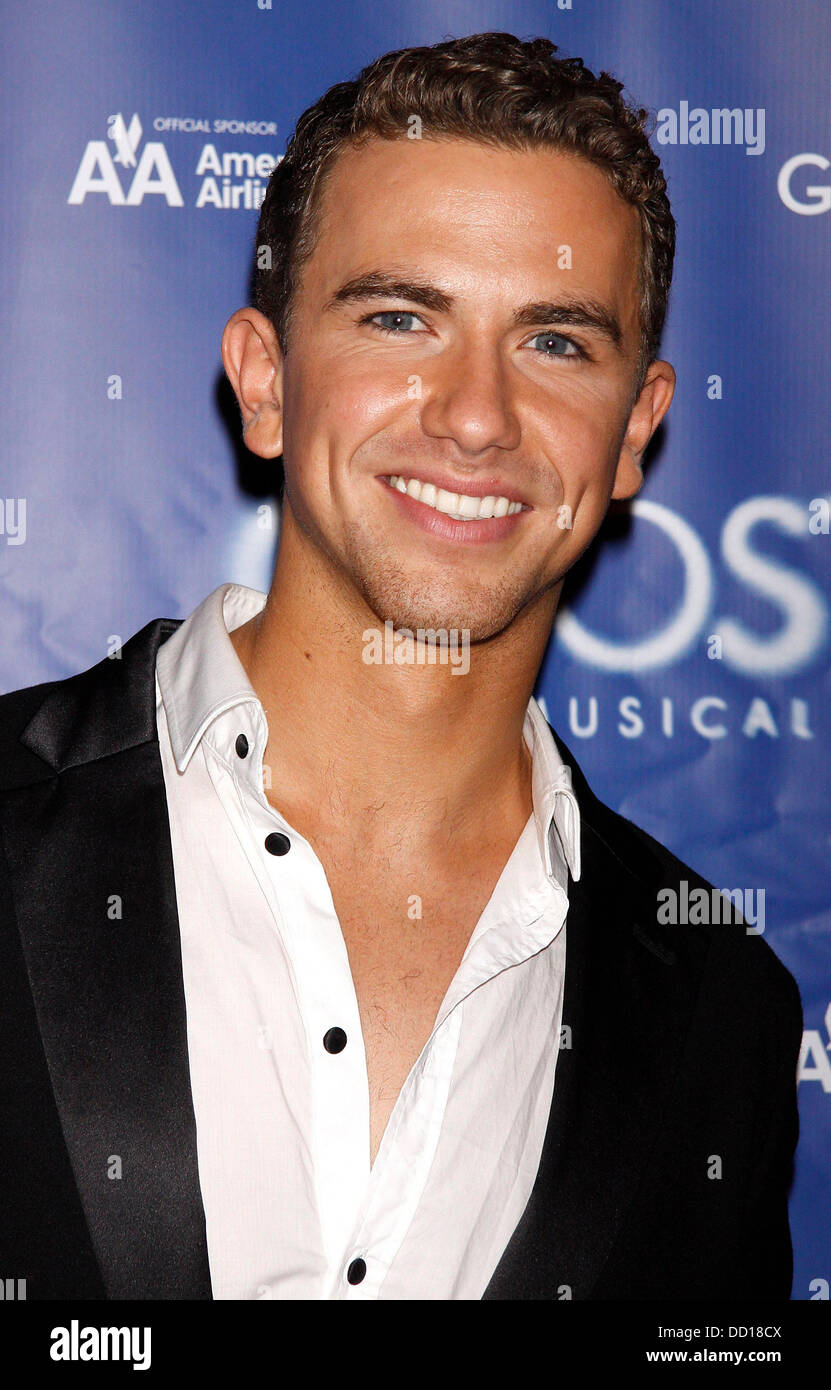Richard Fleeshman attending a meet and greet with the cast and creative ...