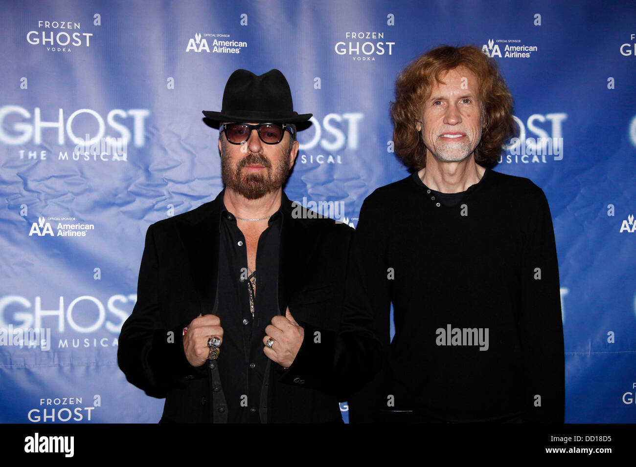 Dave Stewart and Glen Ballard attending a meet and greet with the cast ...