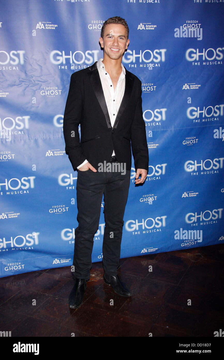 Richard Fleeshman attending a meet and greet with the cast and creative ...