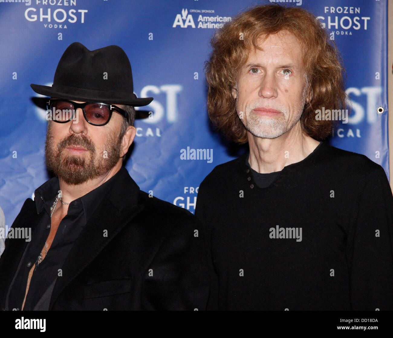 Dave Stewart and Glen Ballard attending a meet and greet with the cast ...