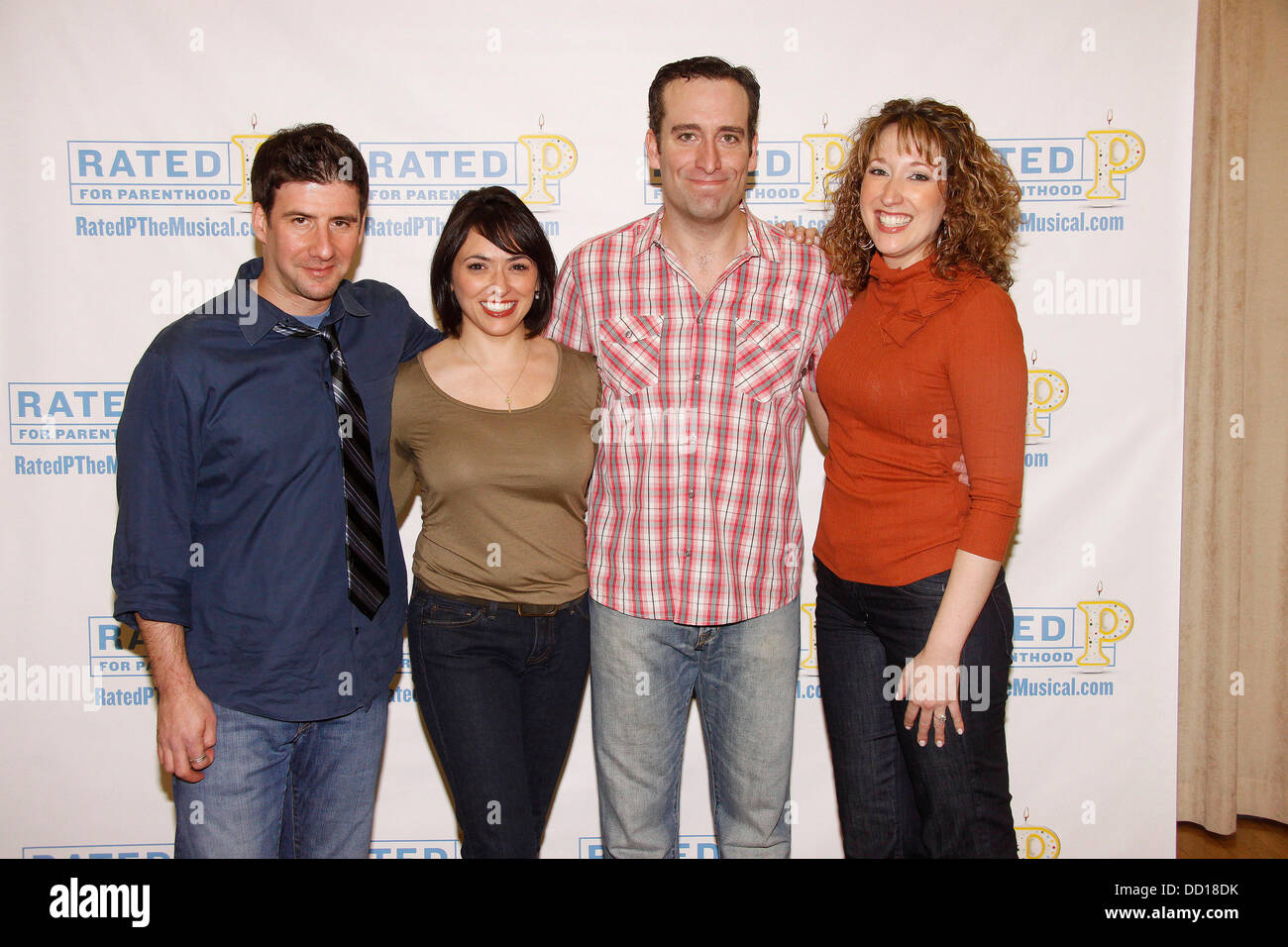 David Josefsberg, Joanna Young, Chris Hoch and Courtney Balan The cast ...