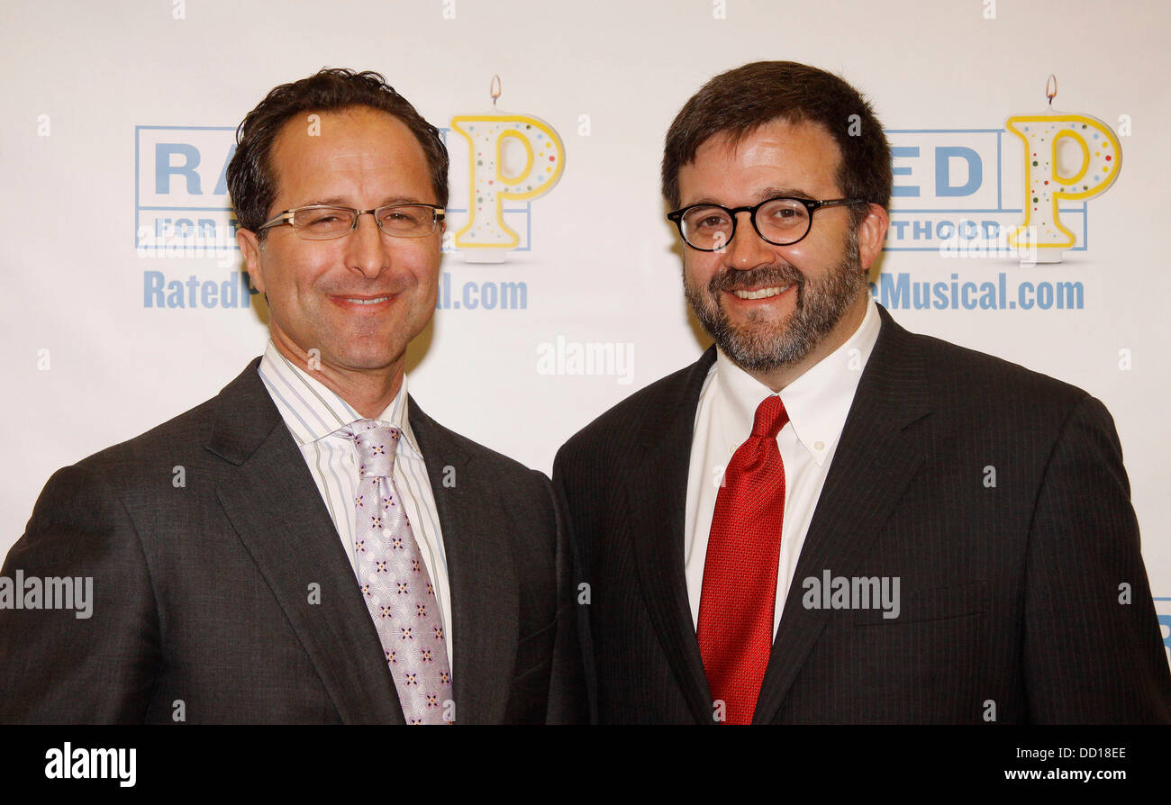Andrew Asnes and Timothy Schmidt The cast and creative team of 'Rated P ...