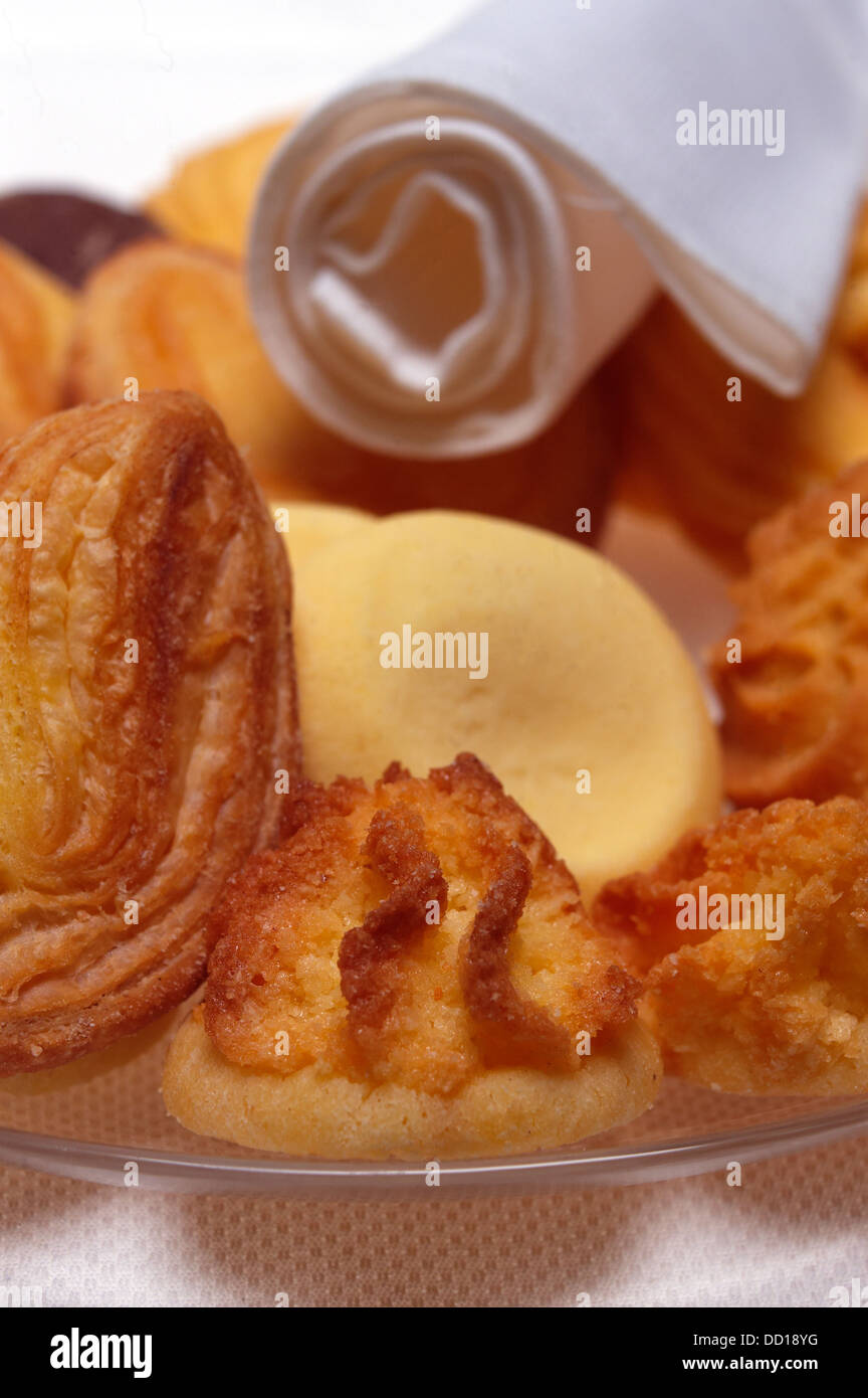 assortment of tea pastry Stock Photo - Alamy