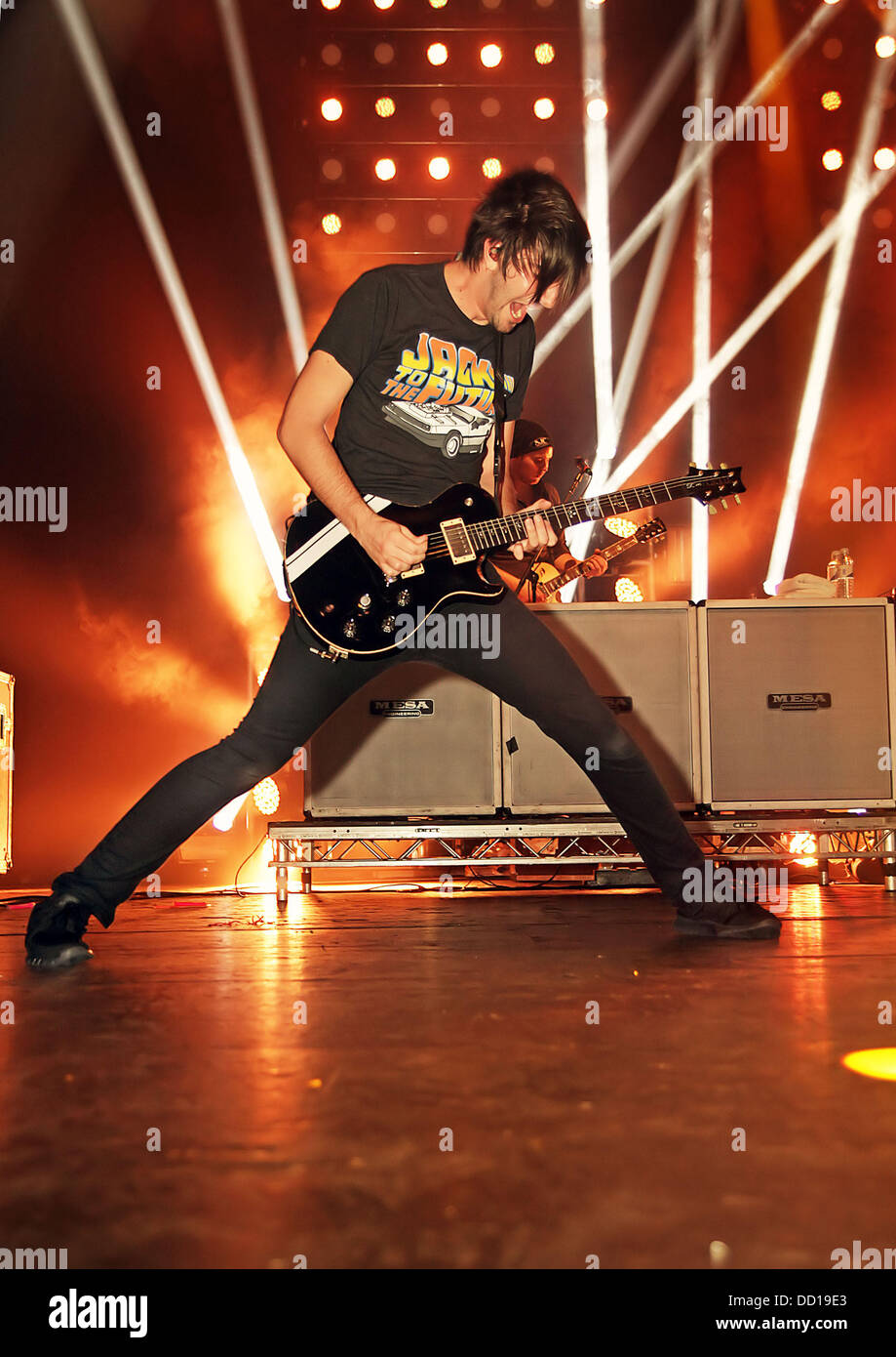 All Time Low performing at the Manchester O2 Apollo Manchester, England ...