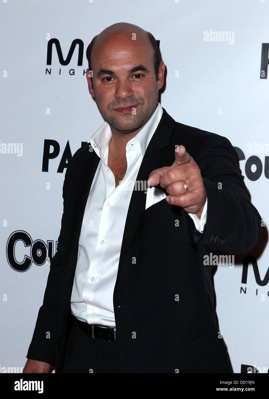 Ian Gomez Cougar Town viewing party at Moon Nightclub at The Palms ...