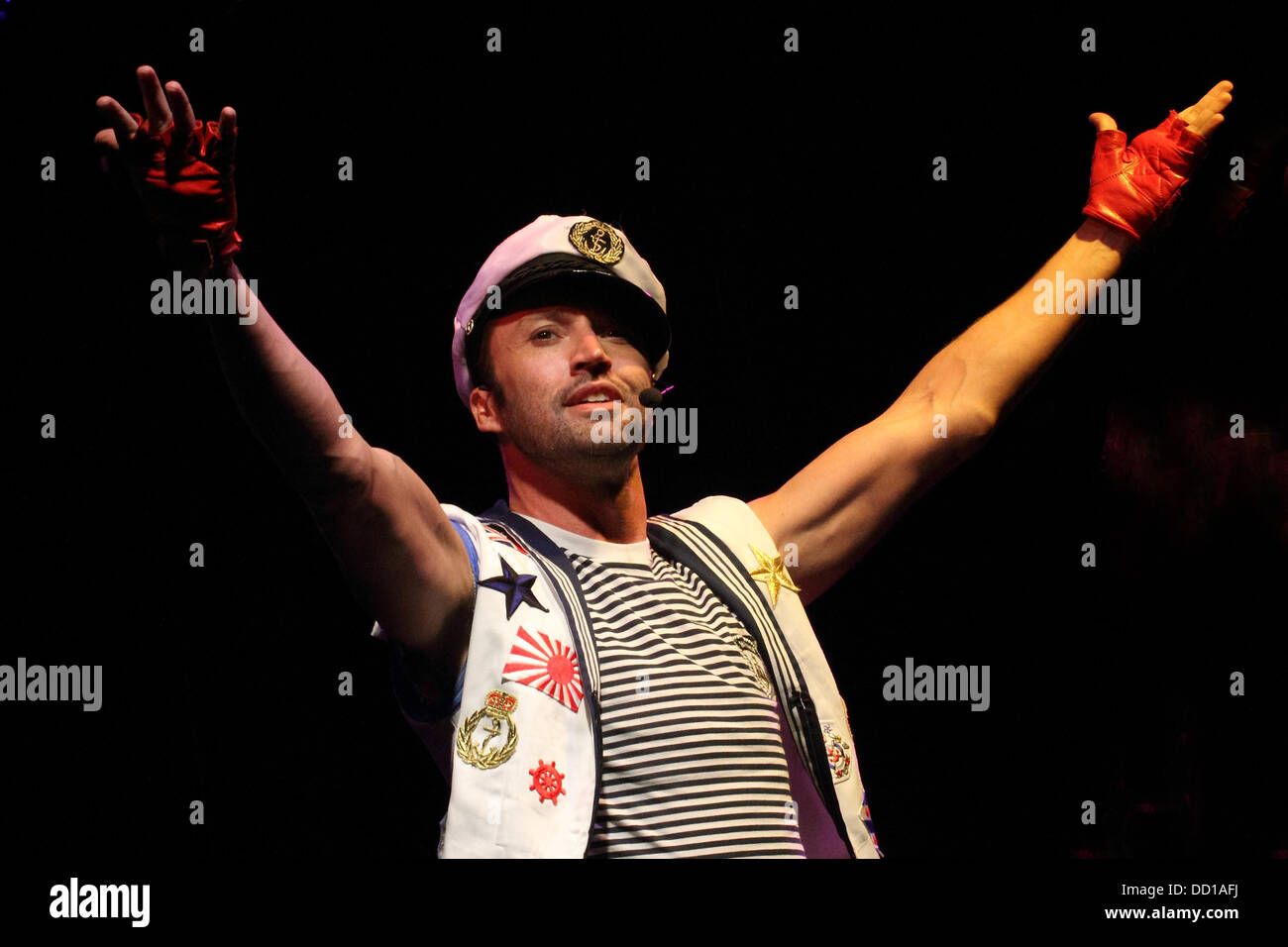 Robin pors vengaboys performing live hi-res stock photography and ...