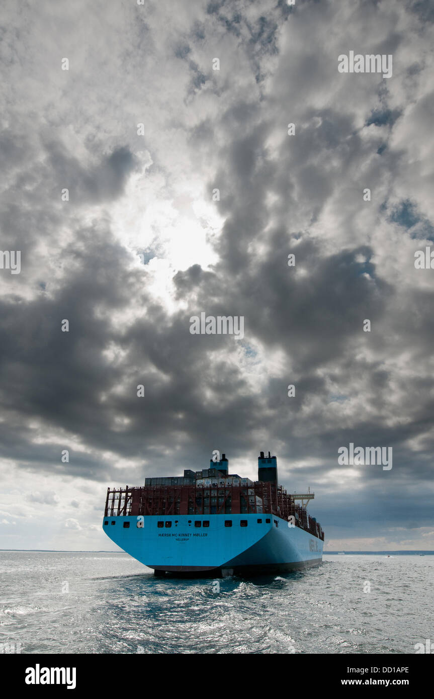 Maersk triple e class container ships hi-res stock photography and ...