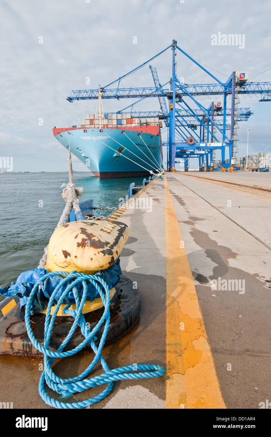Maersk triple e class container ships hi-res stock photography and ...