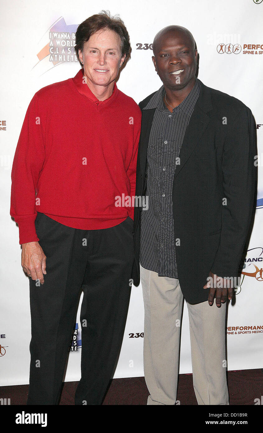 Bruce Jenner, Zig Ziegler at the Performance 3D demonstration at 230 ...