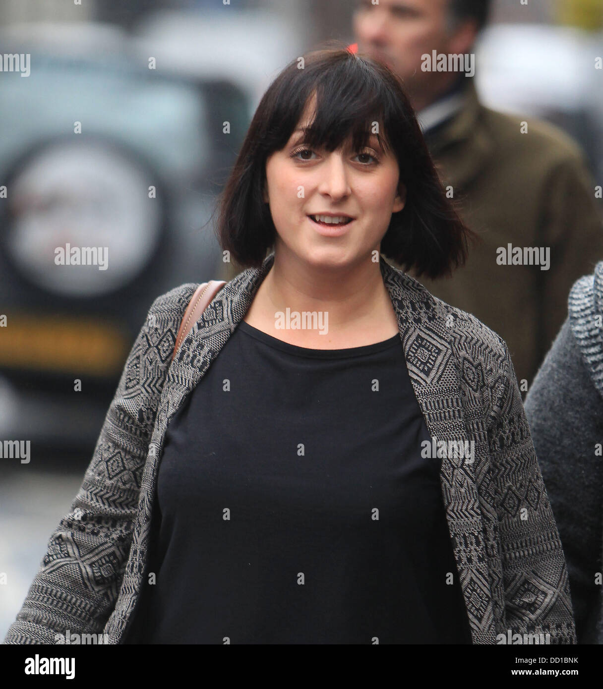Natalie Cassidy leaving the BBC Radio 1 studios London, England - 24.01 ...