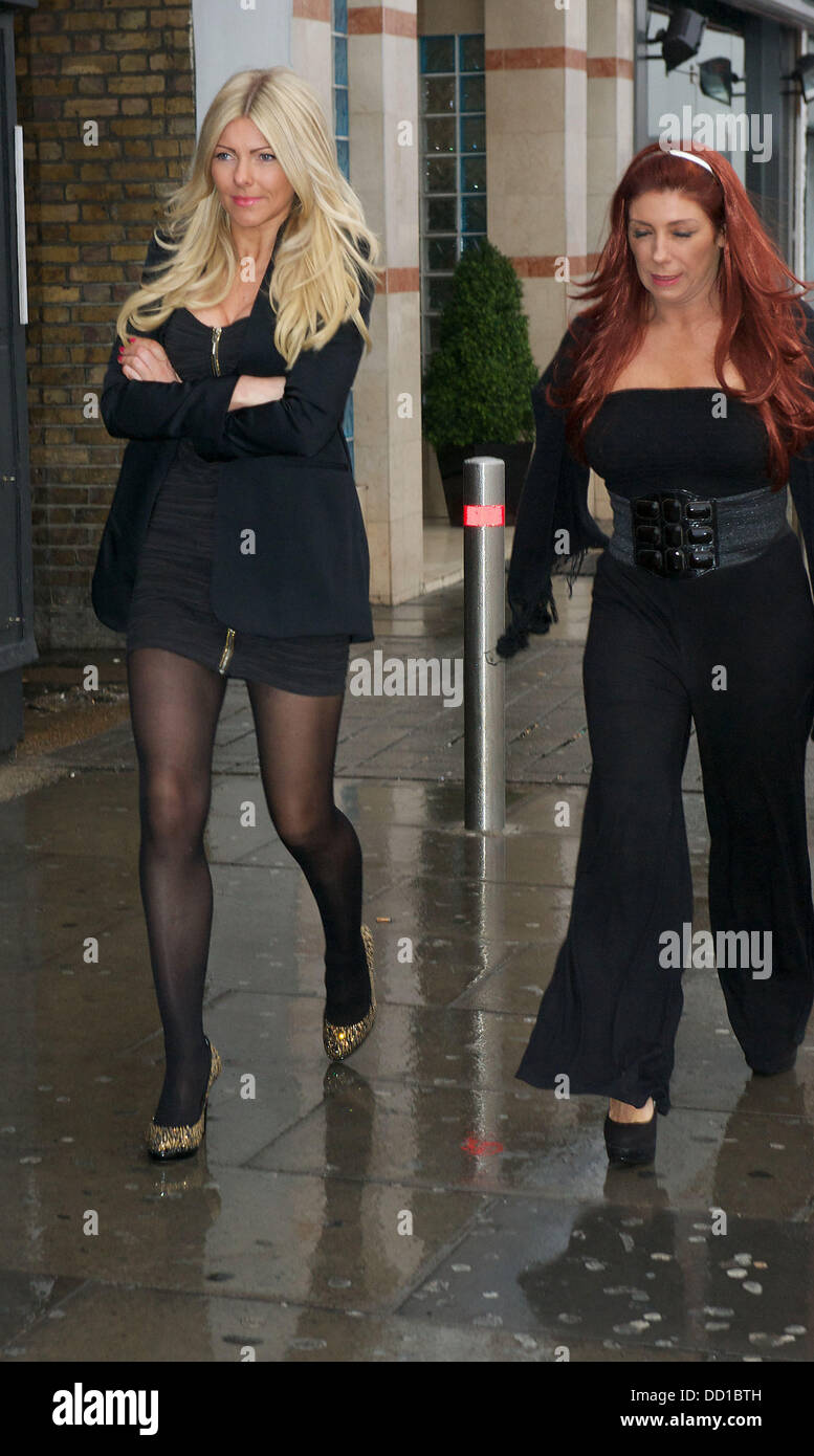 Towie Cast 'The Only Way Is Essex' filming in Ilford London, England ...