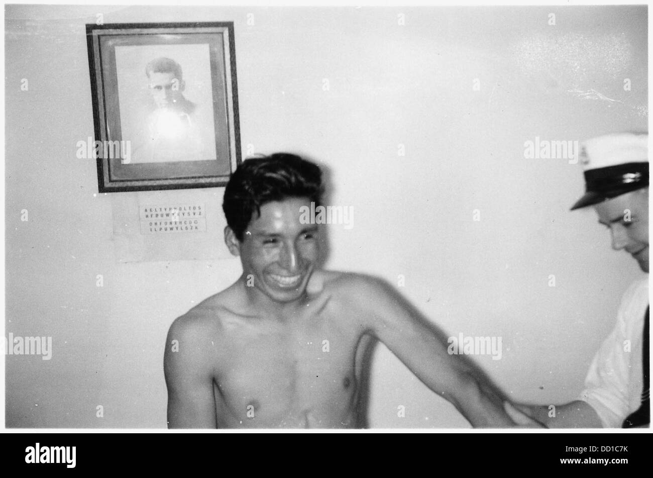 Medical exam military Black and White Stock Photos & Images - Alamy