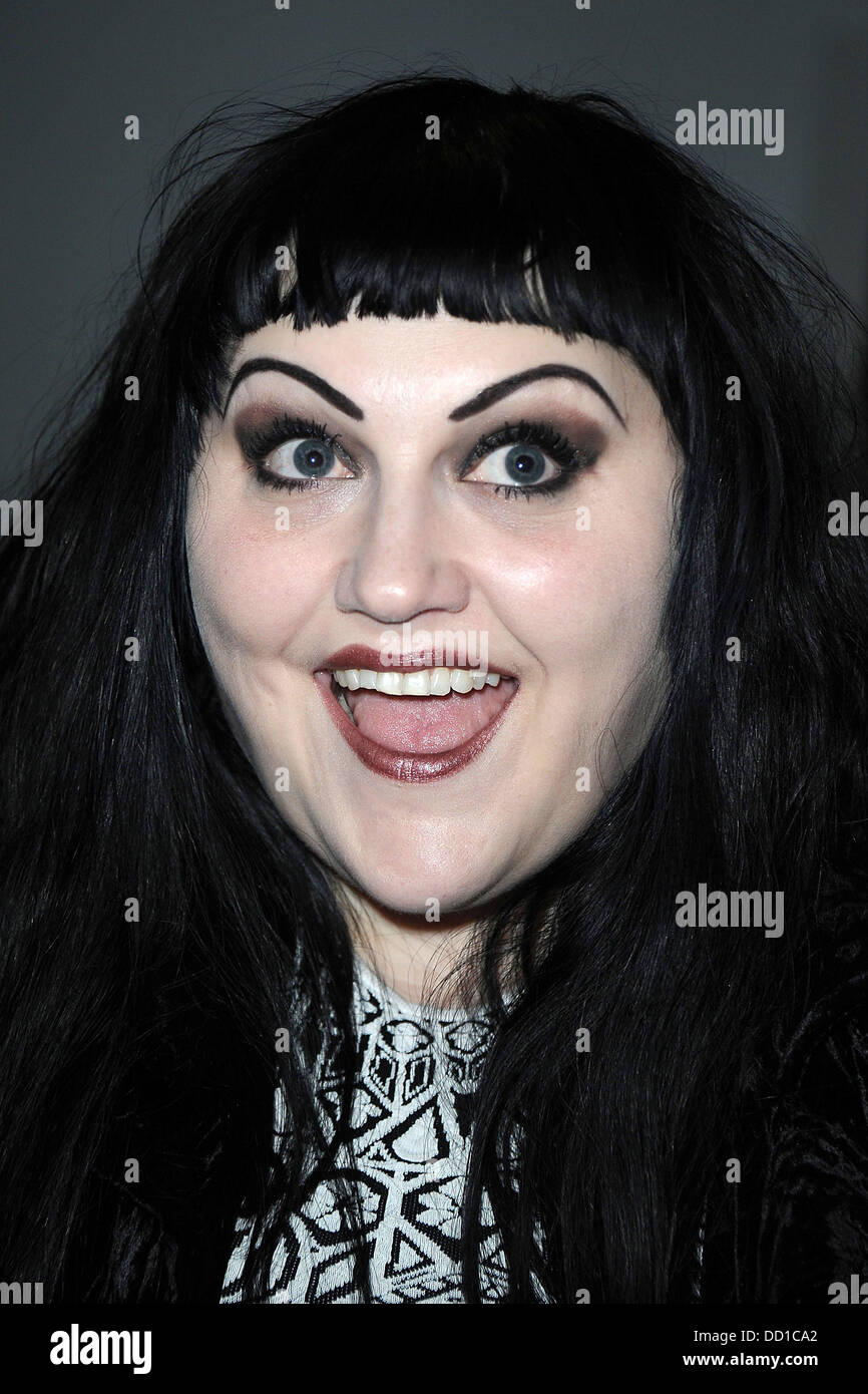 Beth Ditto at the Alexandre Vauthier Haute Couture 2012 fashion show ...