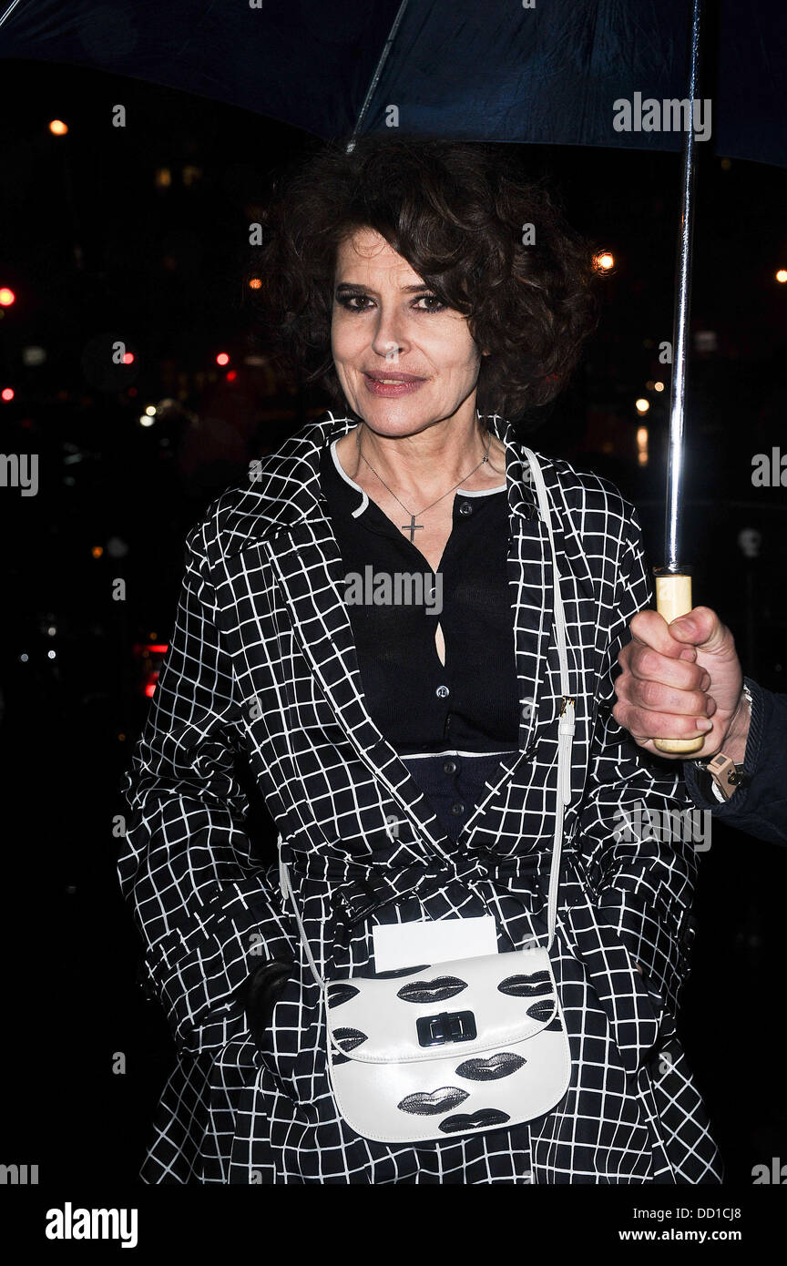 Fanny Ardant , Paris Fashion Week Haute-Couture Spring/Summer 2012 ...
