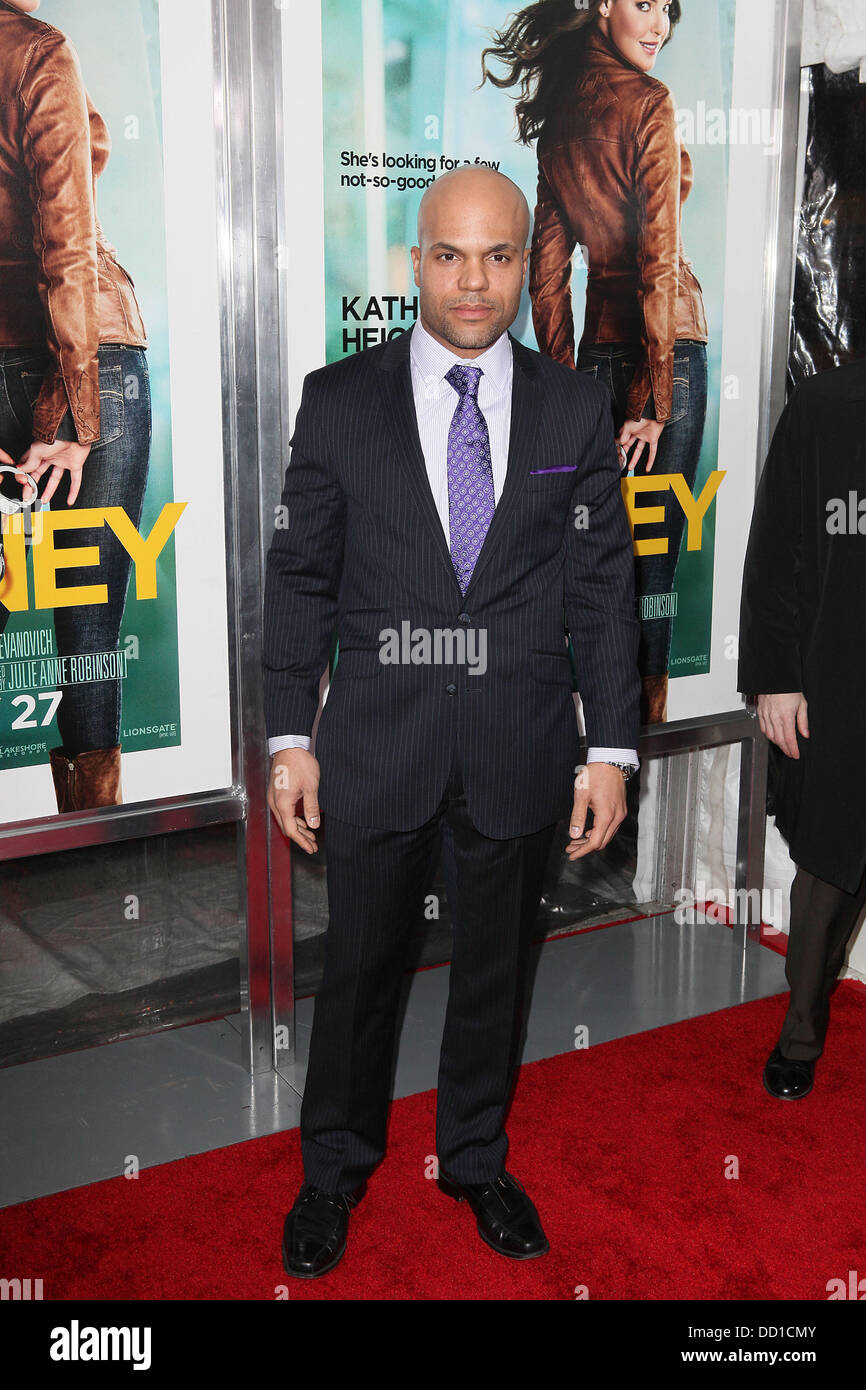 Gavin Keith Umek, at the 'One for the Money' premiere at the AMC Loews ...