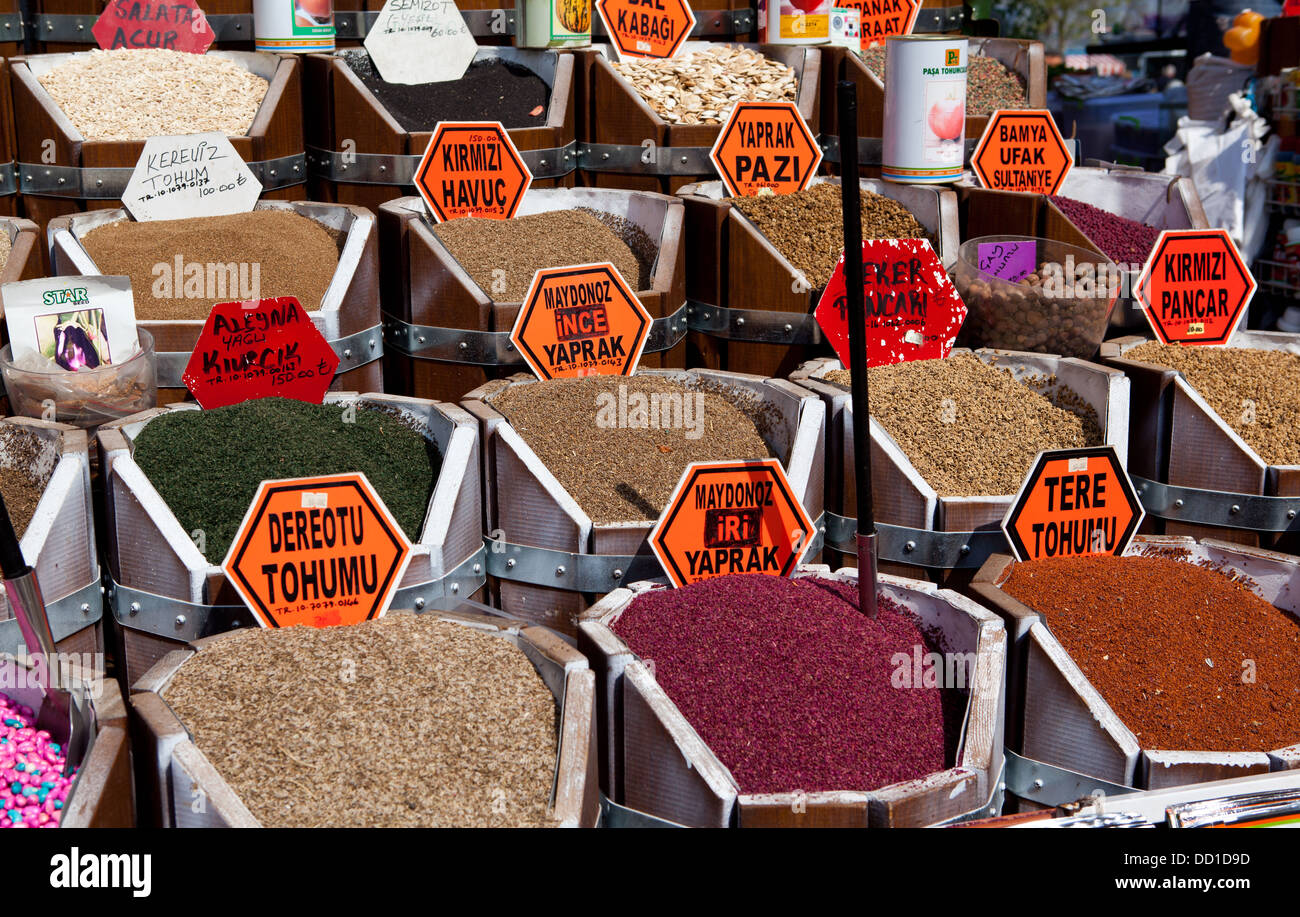 Turkey food market hi-res stock photography and images - Alamy