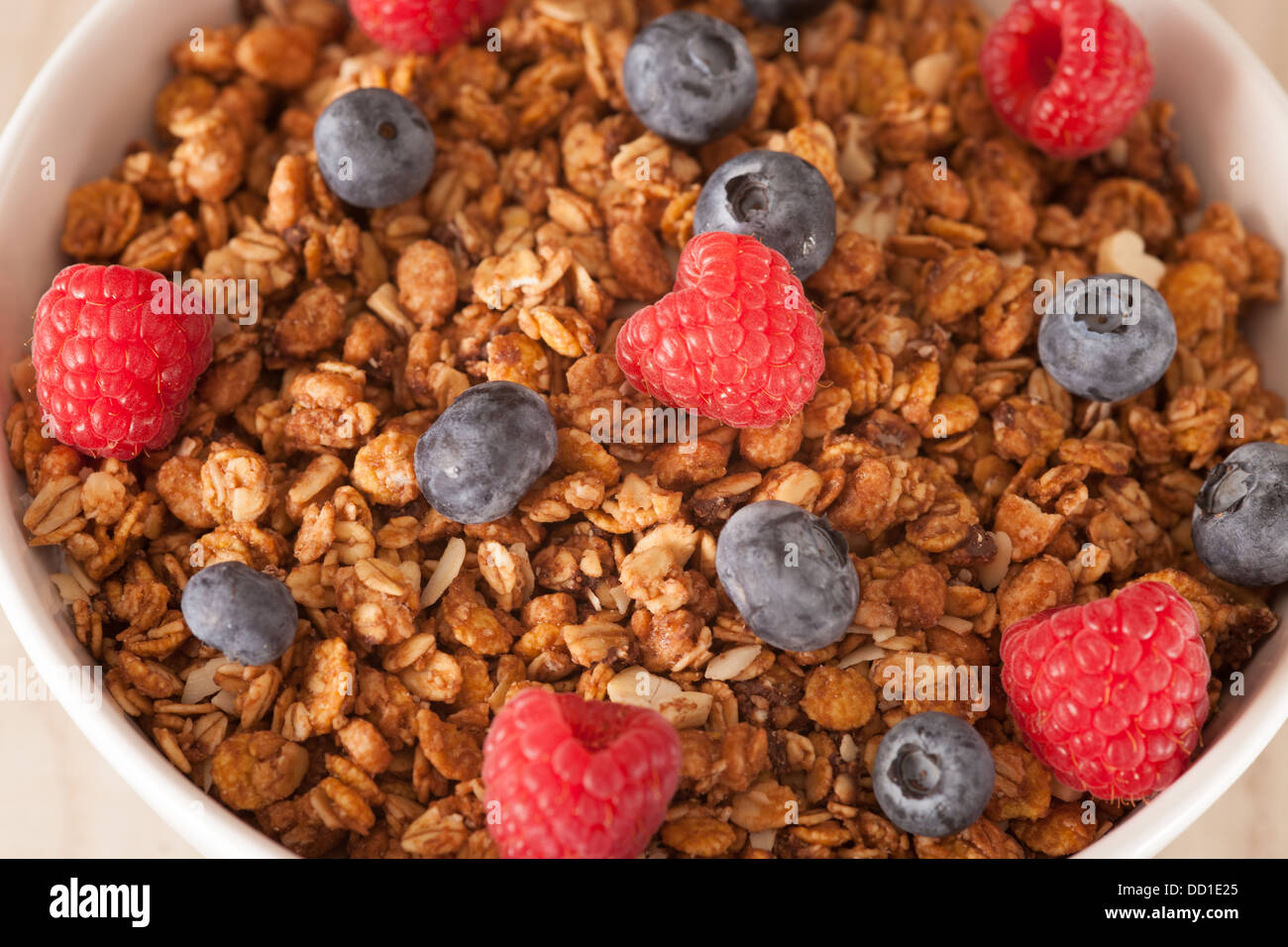 muesli with berries Stock Photo - Alamy