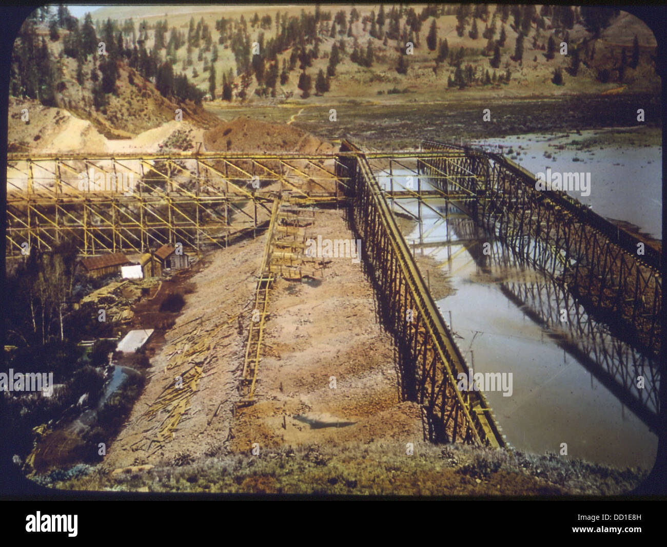 The Okanogan Project in Washington includes the Conconully Dam, a ...