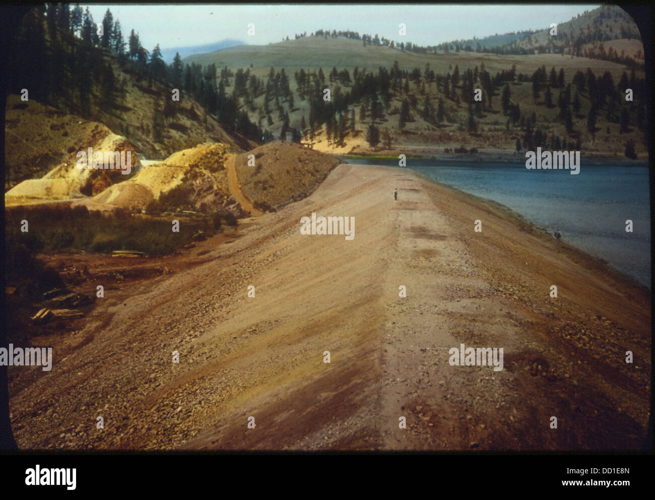 The Okanogan Project's Conconully Dam in Washington is shown, a ...
