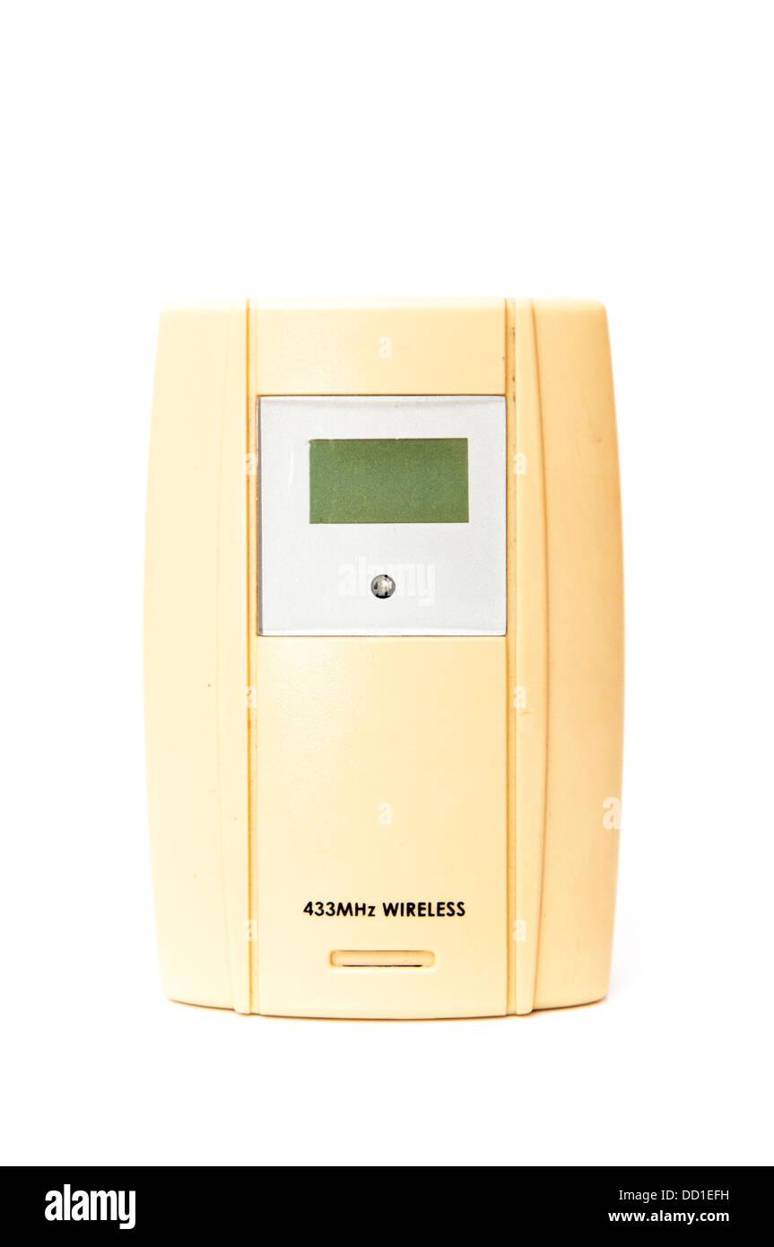 temperature sensor on a white background Stock Photo - Alamy