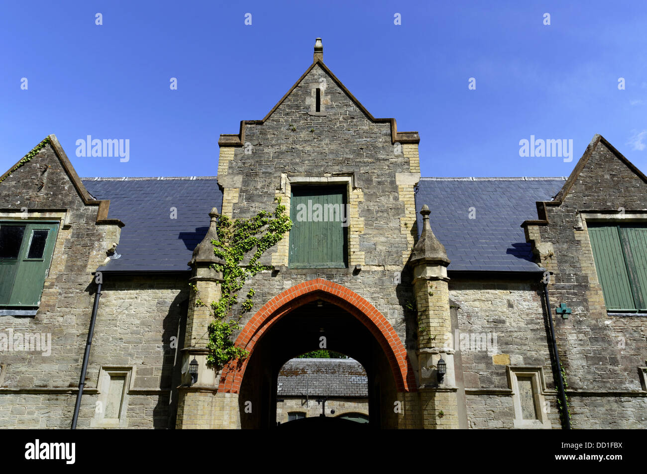 Quarr Abbey, Wooten Bridge, Ryde, Isle of Wight, England, UK, GB Stock ...