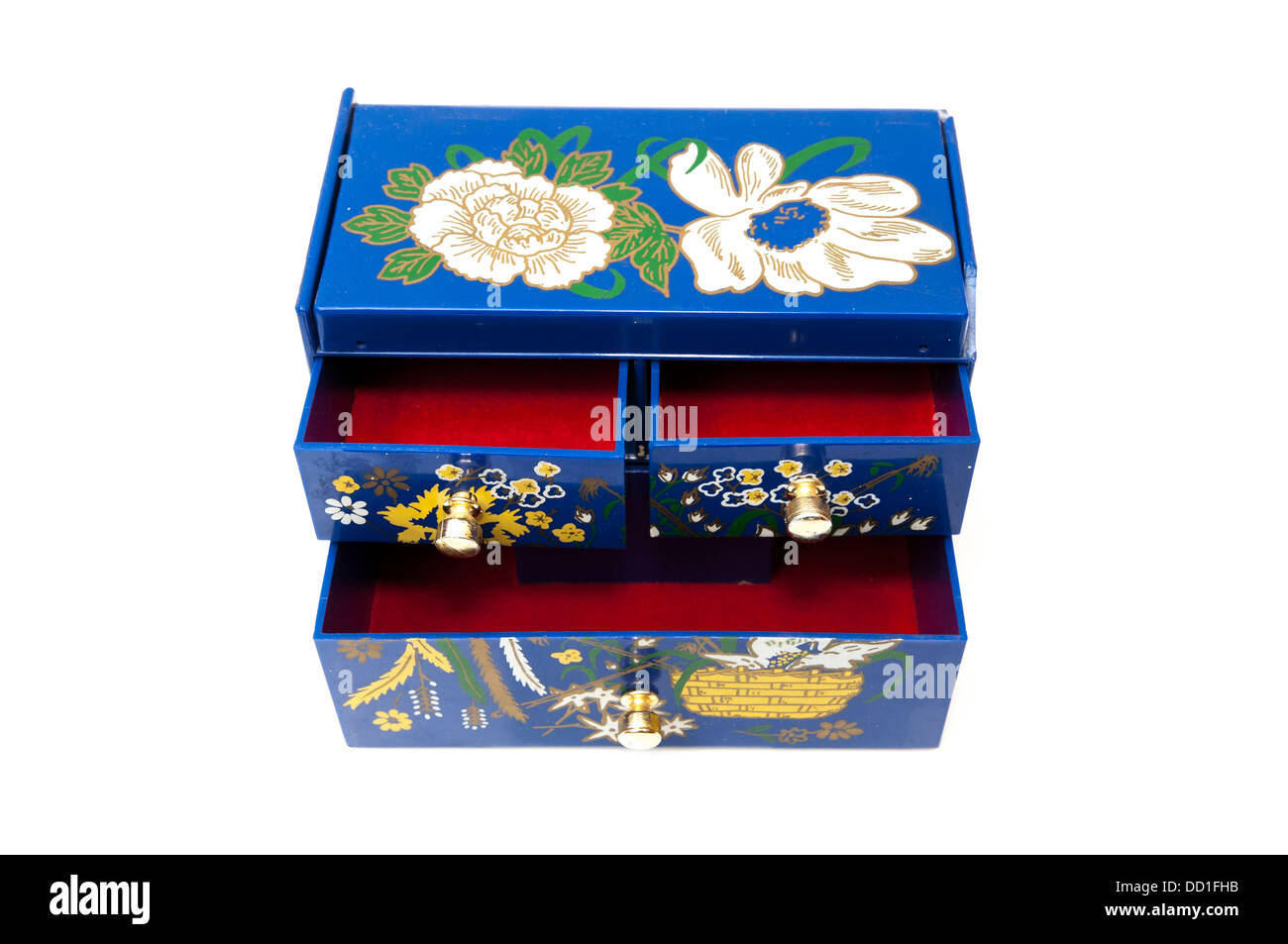 Metal storage boxes Cut Out Stock Images & Pictures - Alamy