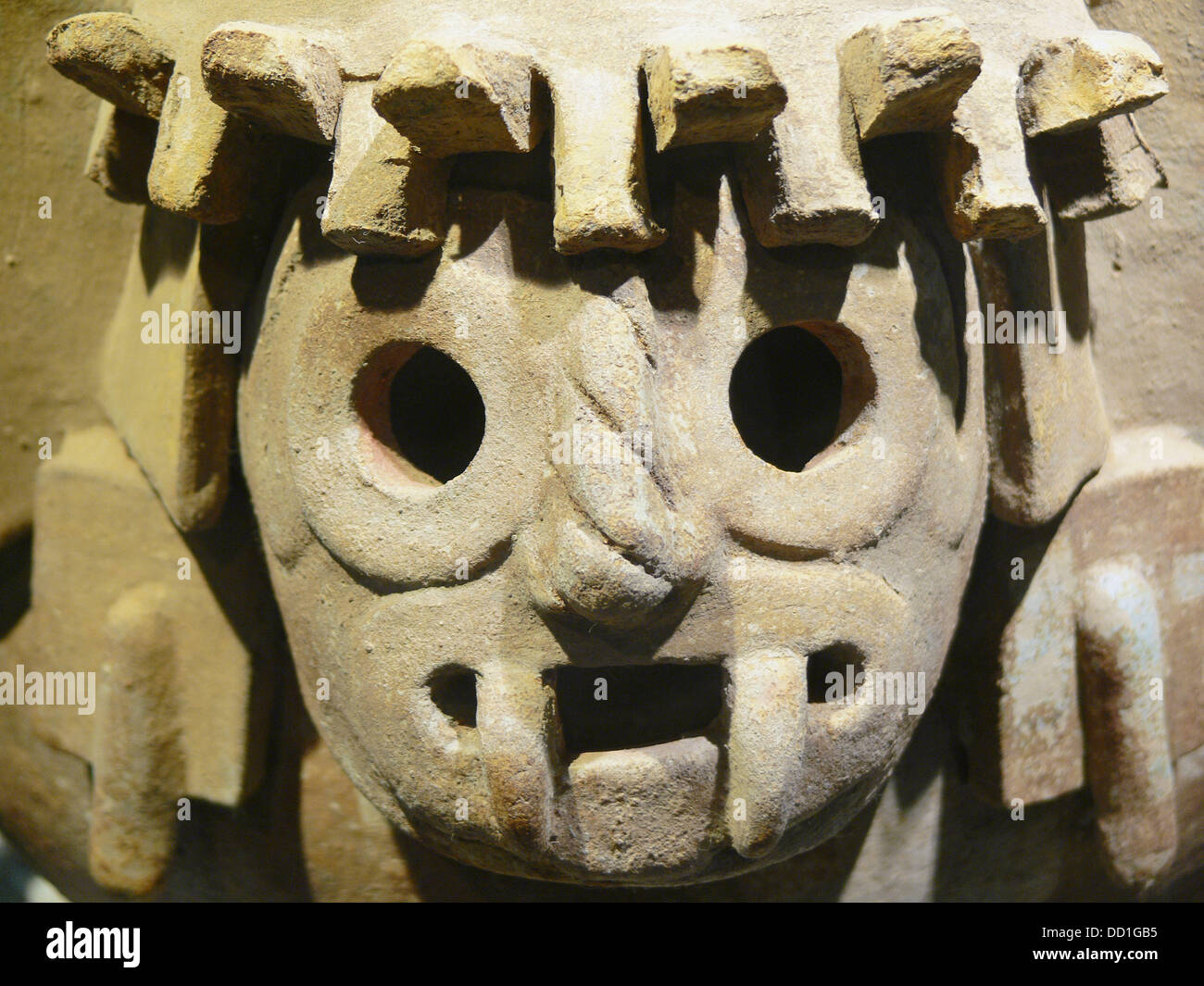 Tlaloc Aztec God Statue