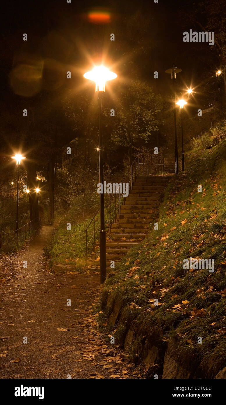 1920s street scene night hi-res stock photography and images - Alamy
