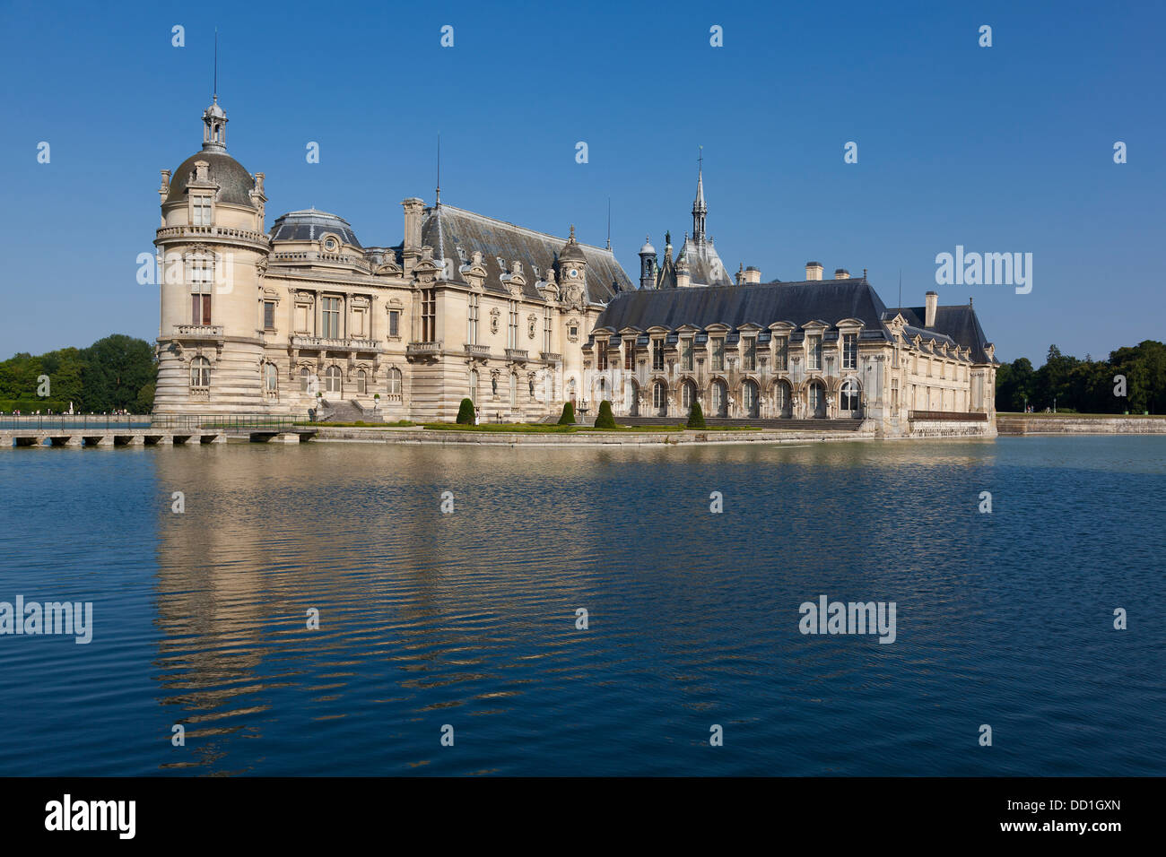 The palace of chantilly hi-res stock photography and images - Alamy