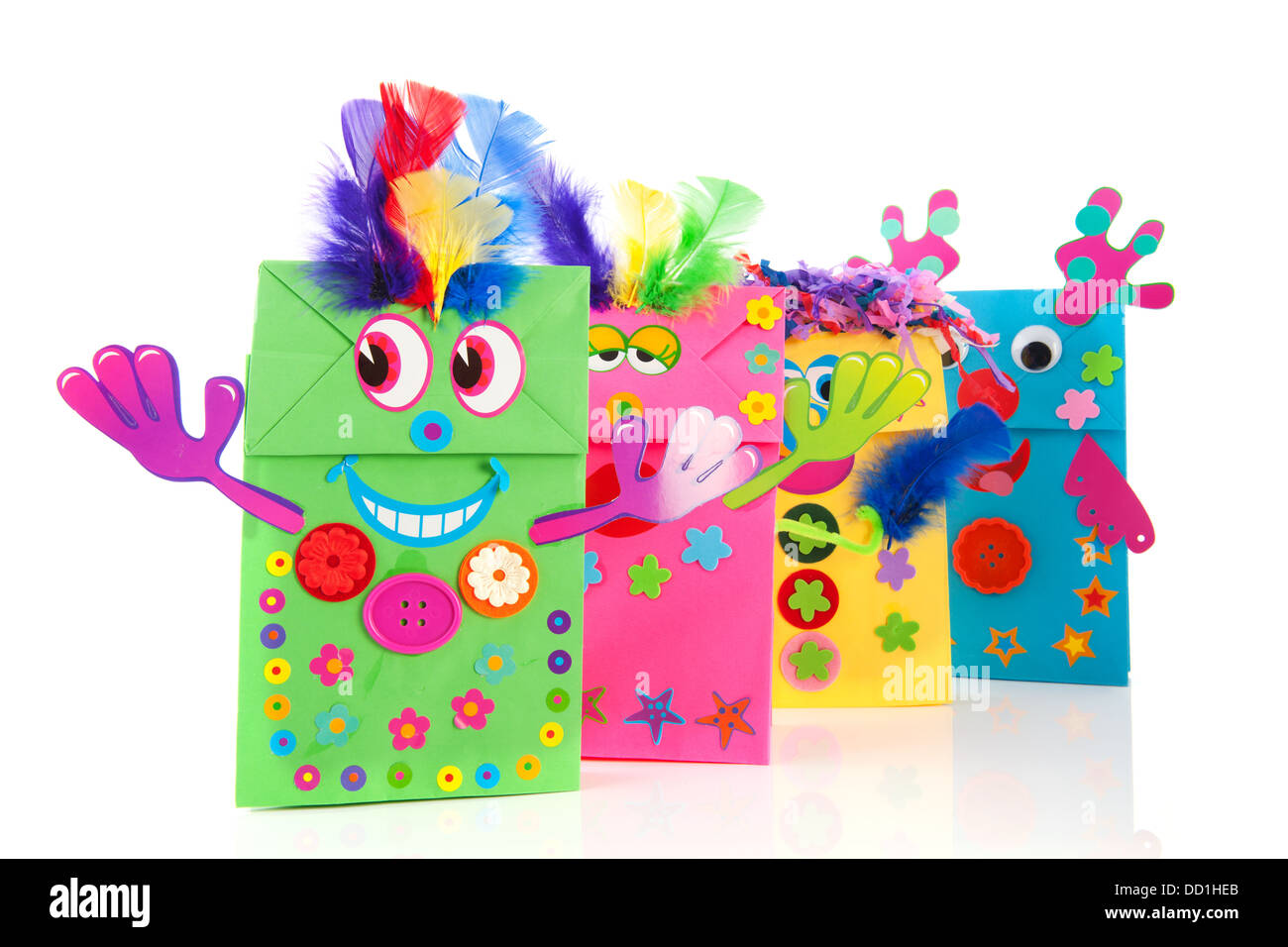 Funny paper bags Stock Photo - Alamy