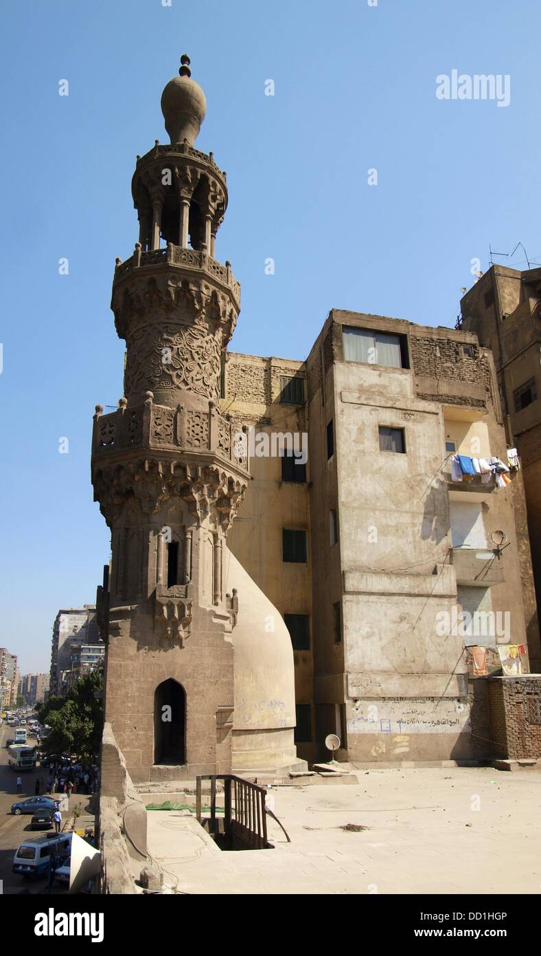 Mameluke mosque, Islamic Quarter, Cairo, Egypt Stock Photo - Alamy