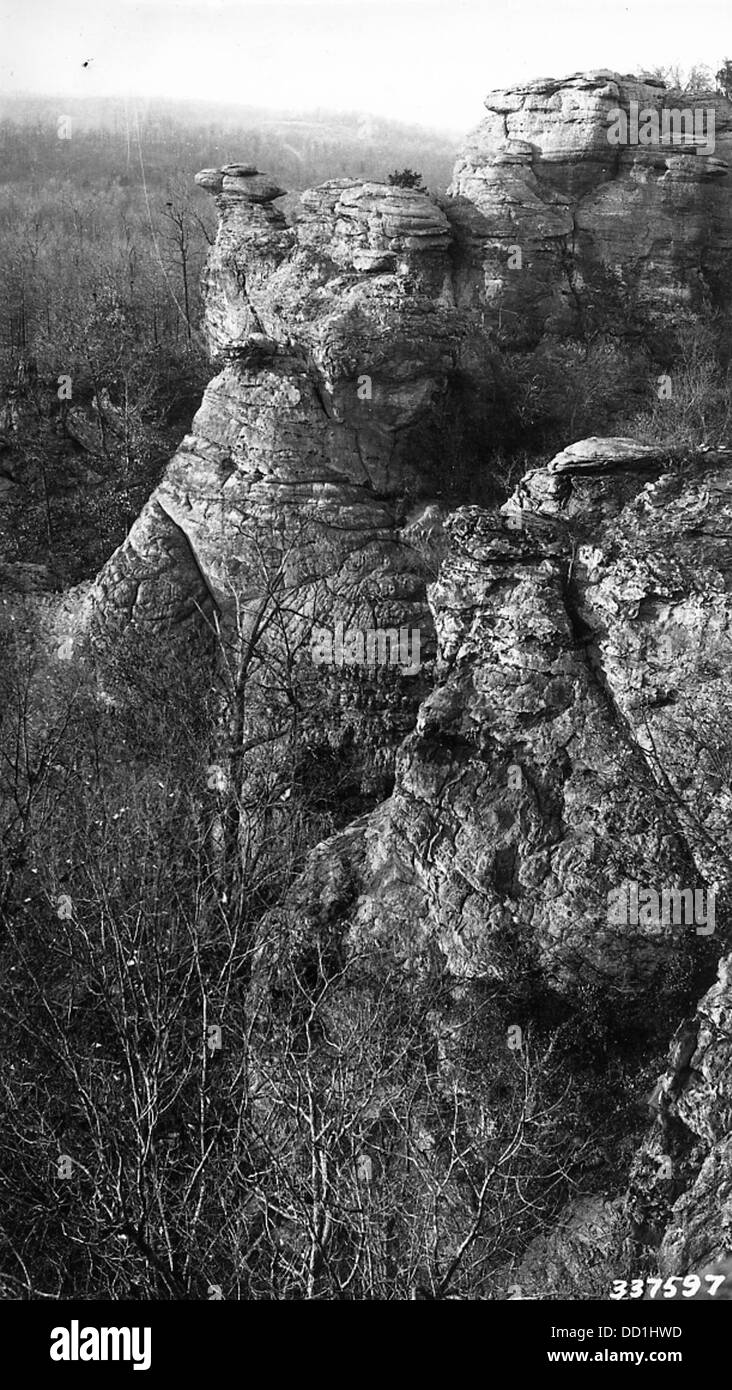 Anvil Rock, a prominent geological formation, stands out for its ...