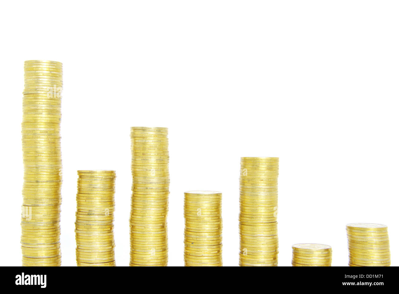 Gold doubloon and silver coins hi-res stock photography and images - Alamy